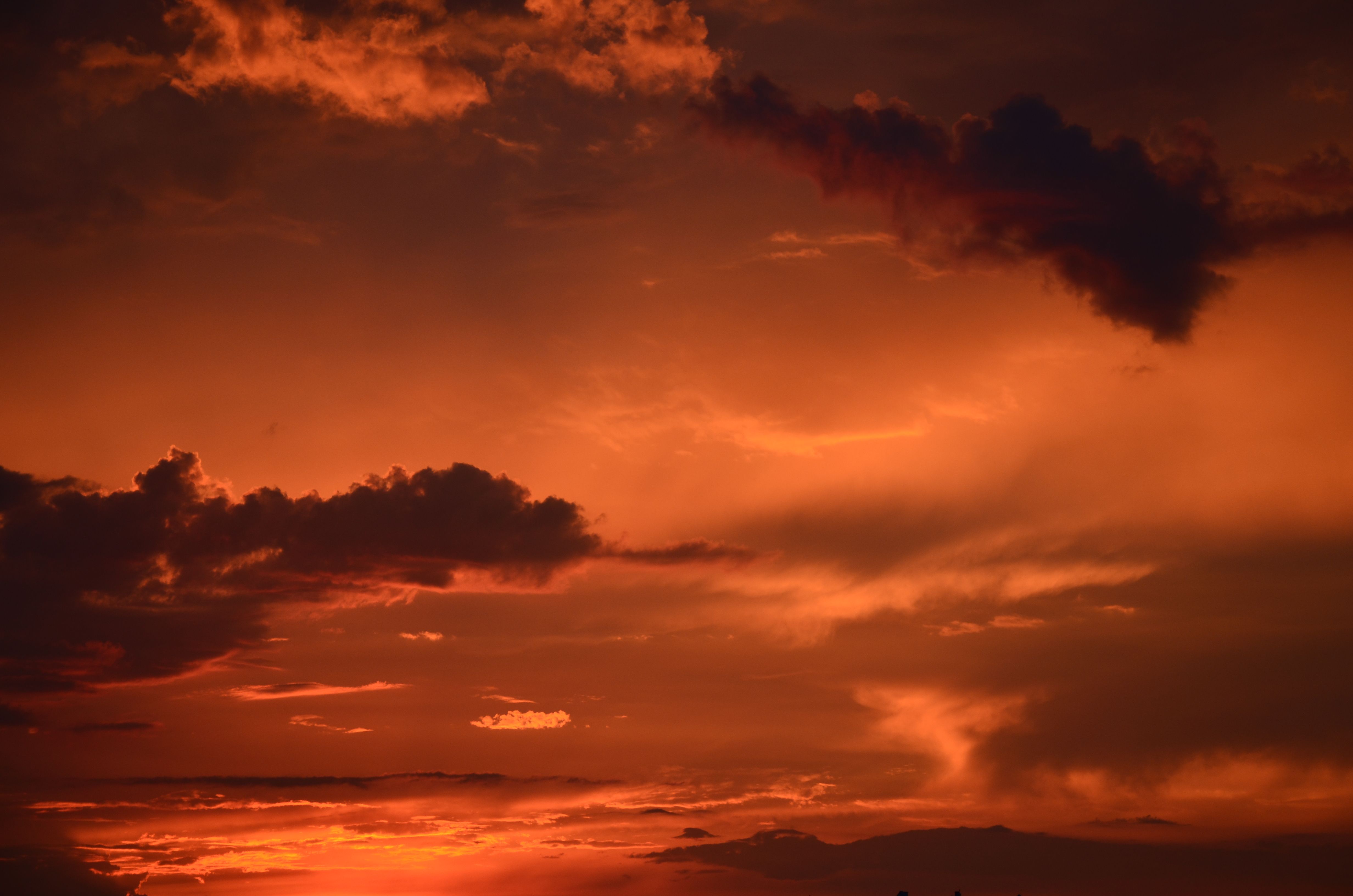 Orange Sunset · Free Stock Photo