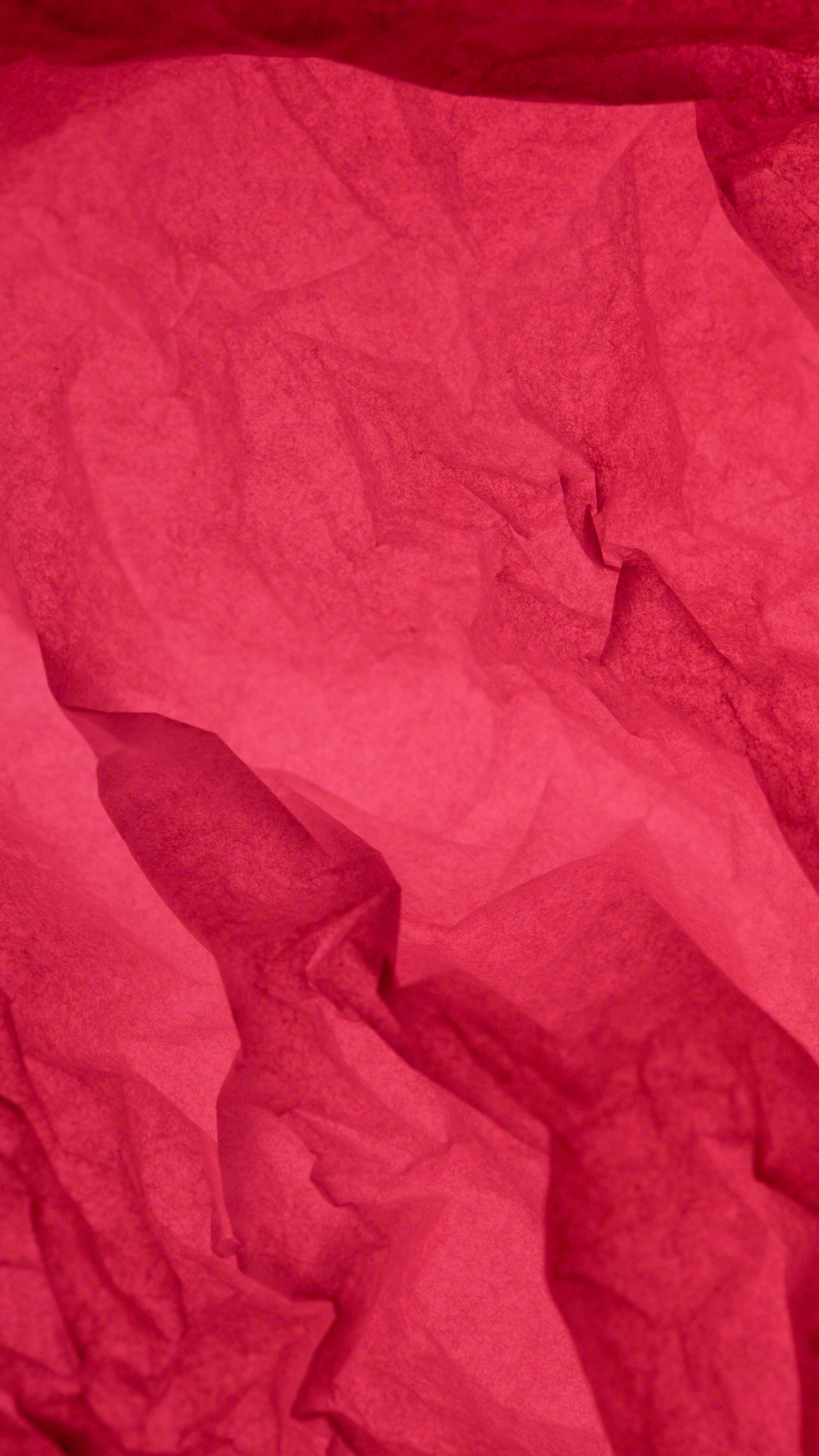 A Crumpled Pink Wrapping Paper · Free Stock Photo