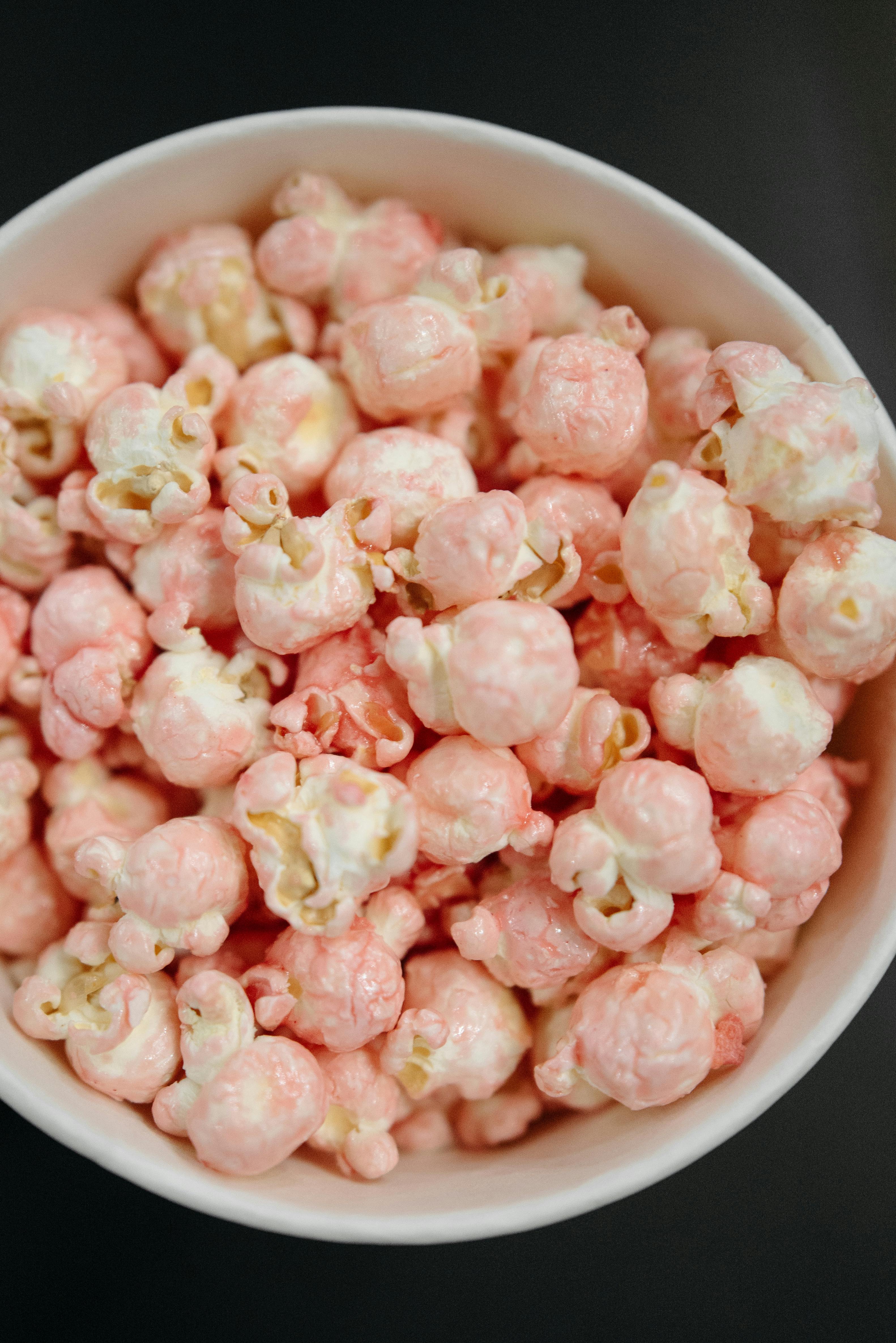 Close Up Shot of Popcorn in a Bucket · Free Stock Photo