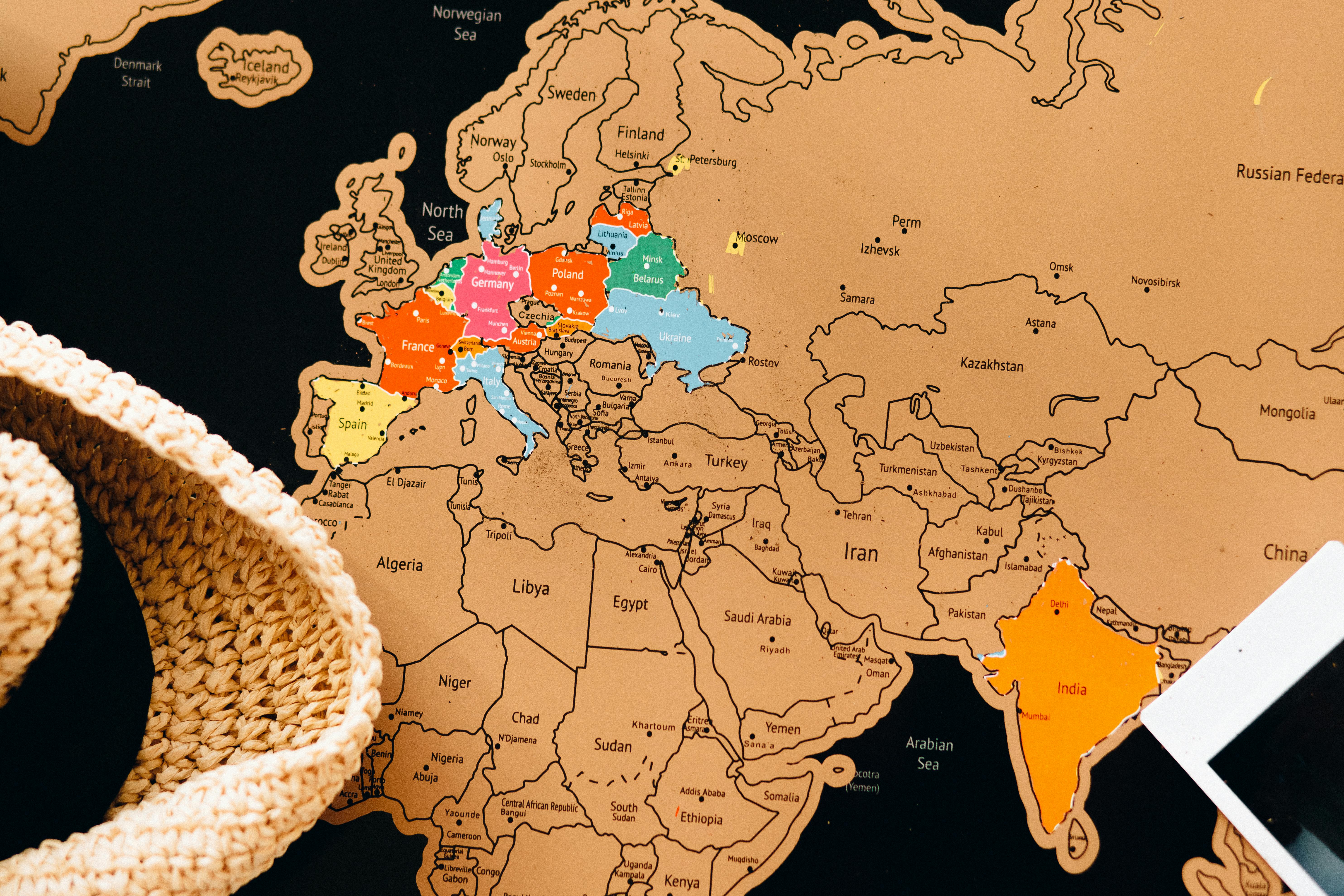 10,000+ Best World Map With Countries Photos · 100% Free Download ...