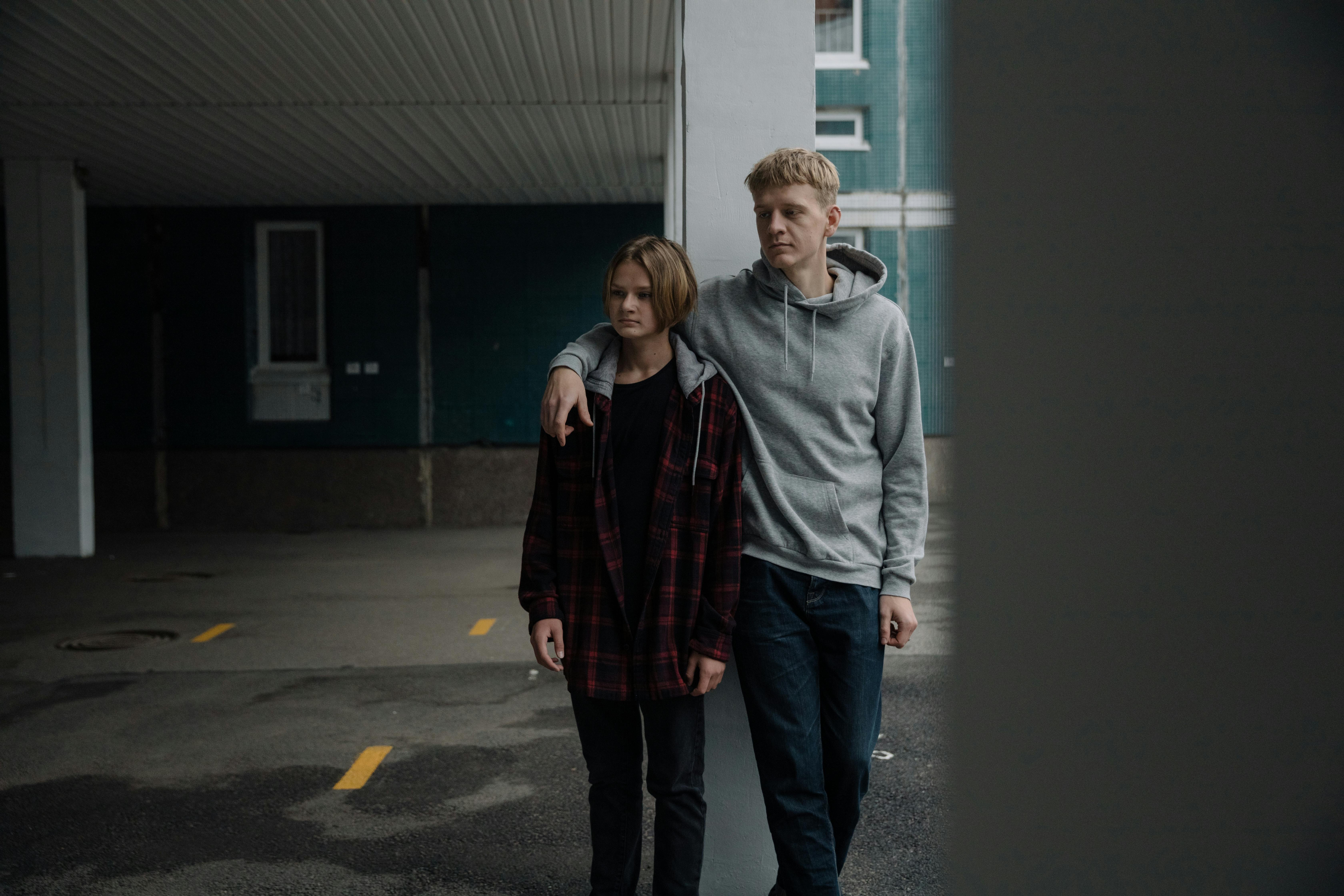 Two Men Walking Together · Free Stock Photo