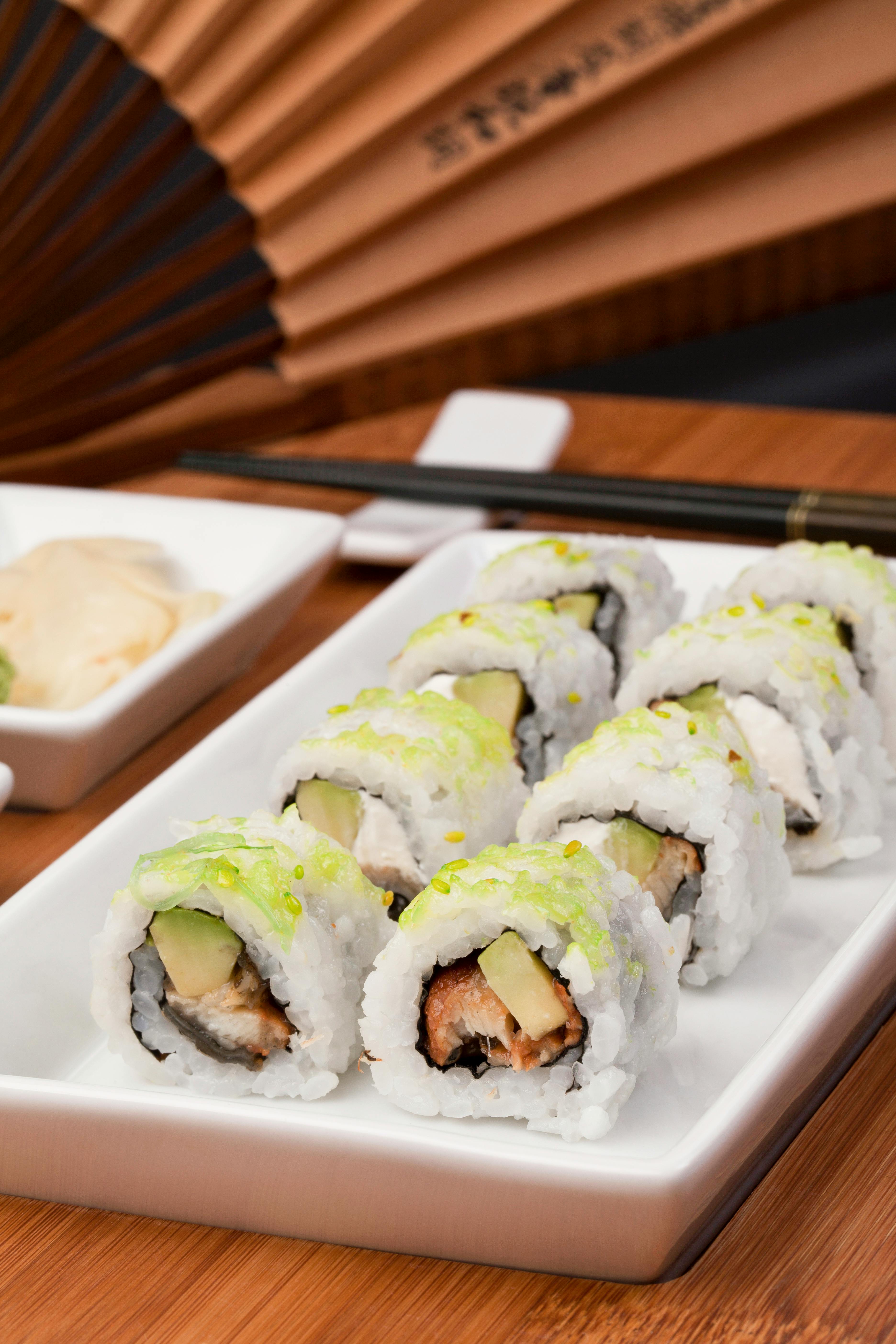 Close-up Photo of Sushi Served on Table · Free Stock Photo