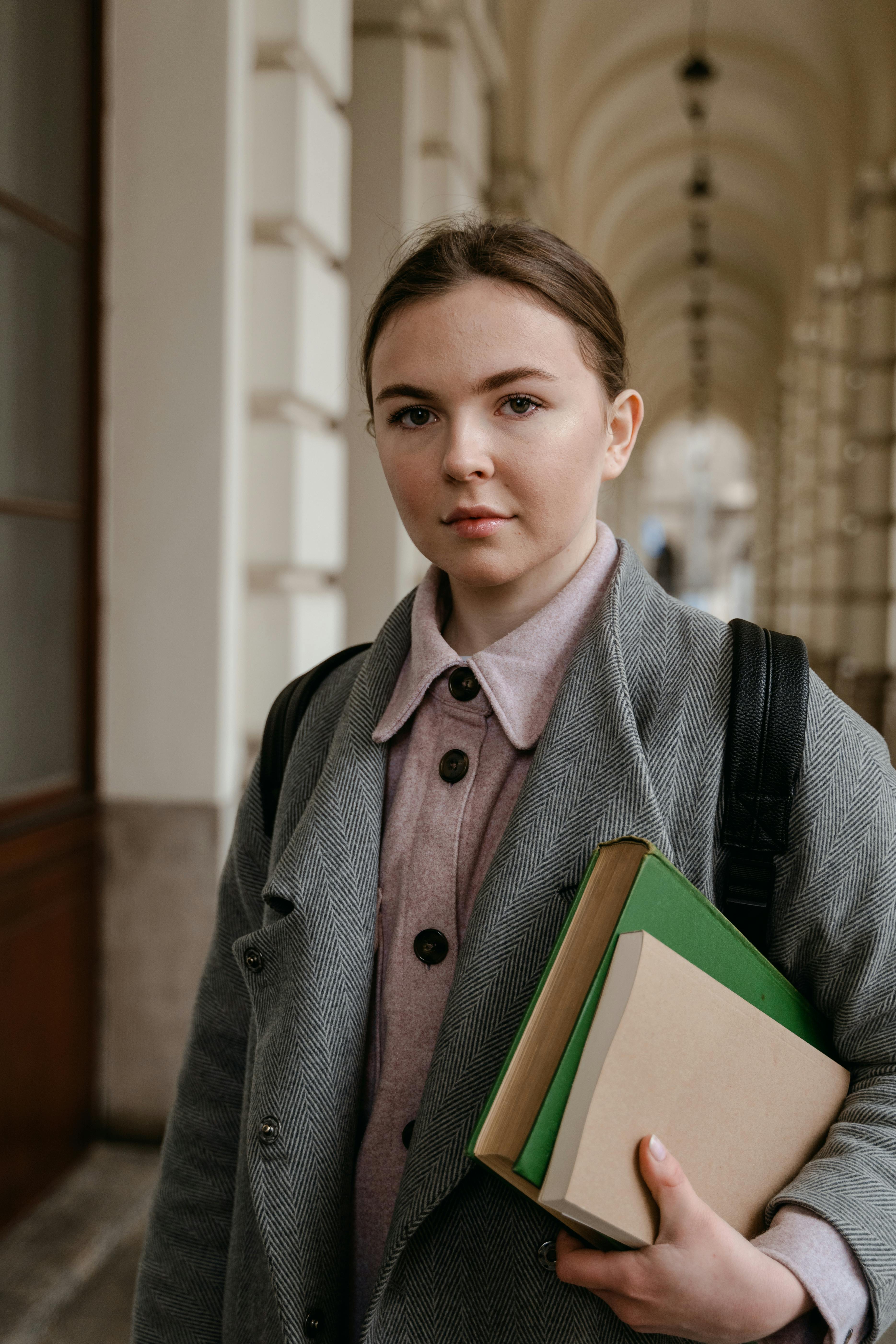Photo Of Woman Reading Books · Free Stock Photo