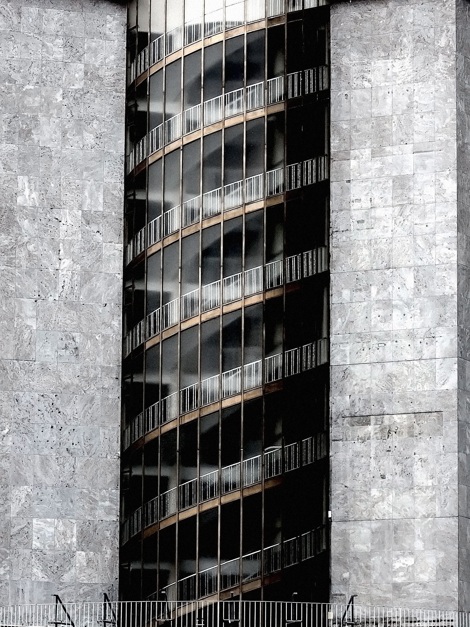 Gray Concrete Glass Building · Free Stock Photo