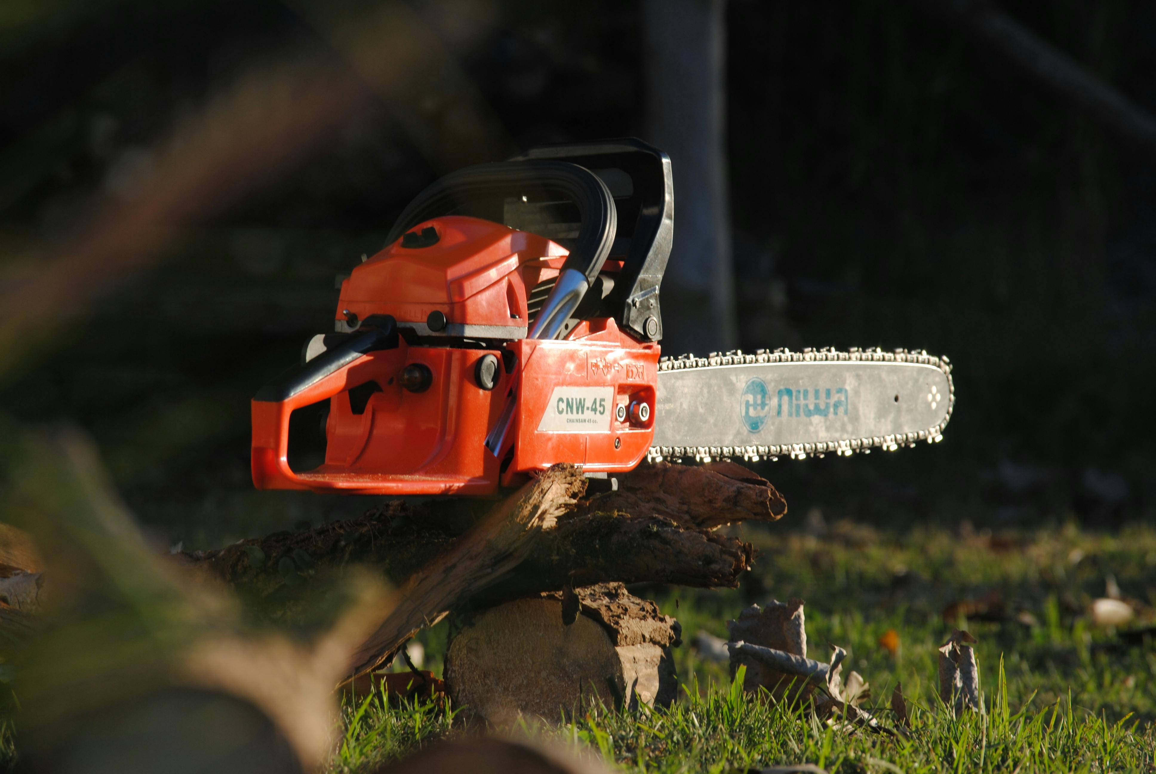 Person Using Chainsaw · Free Stock Photo