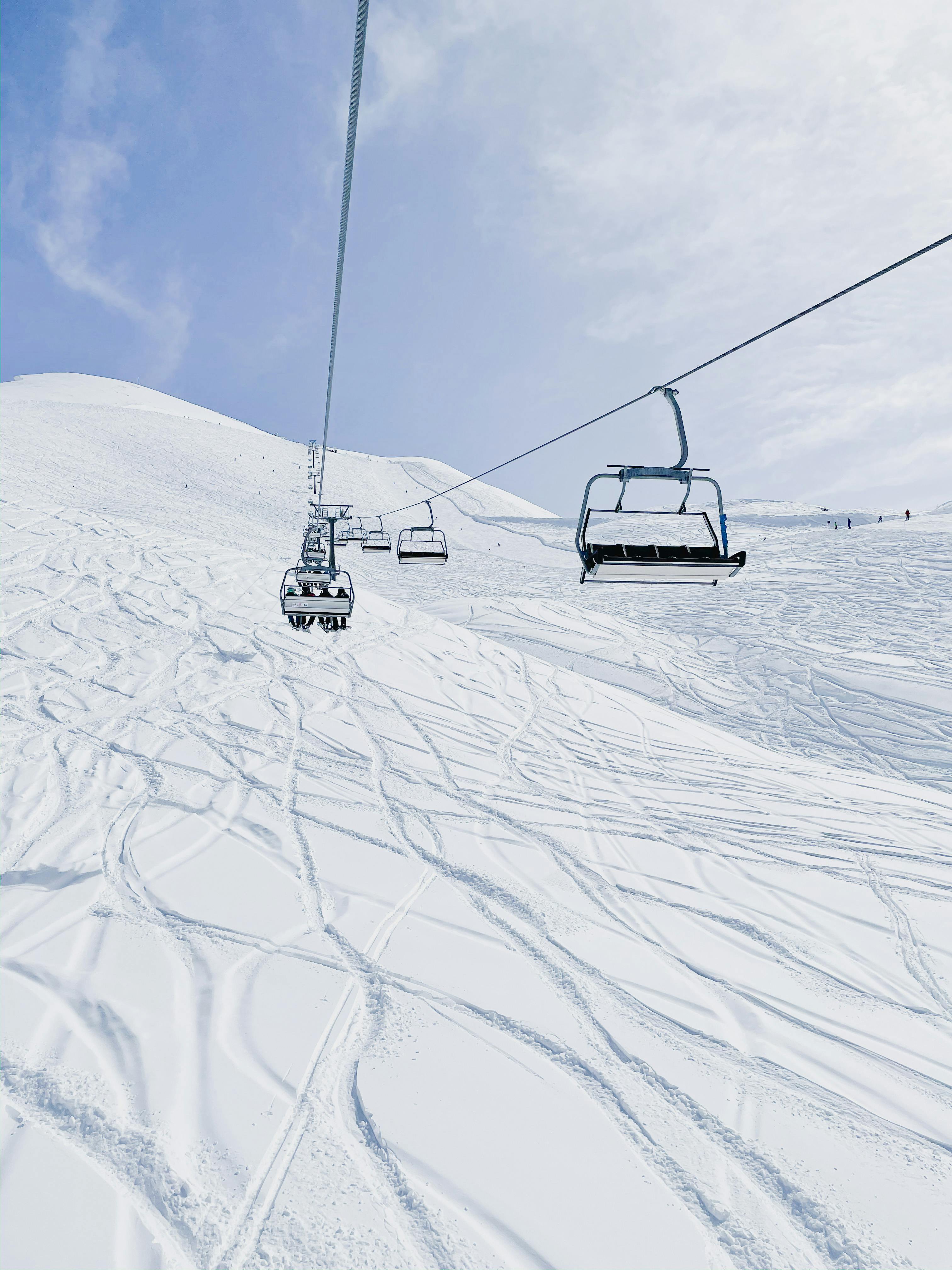 Snow in Ski Resort · Free Stock Photo