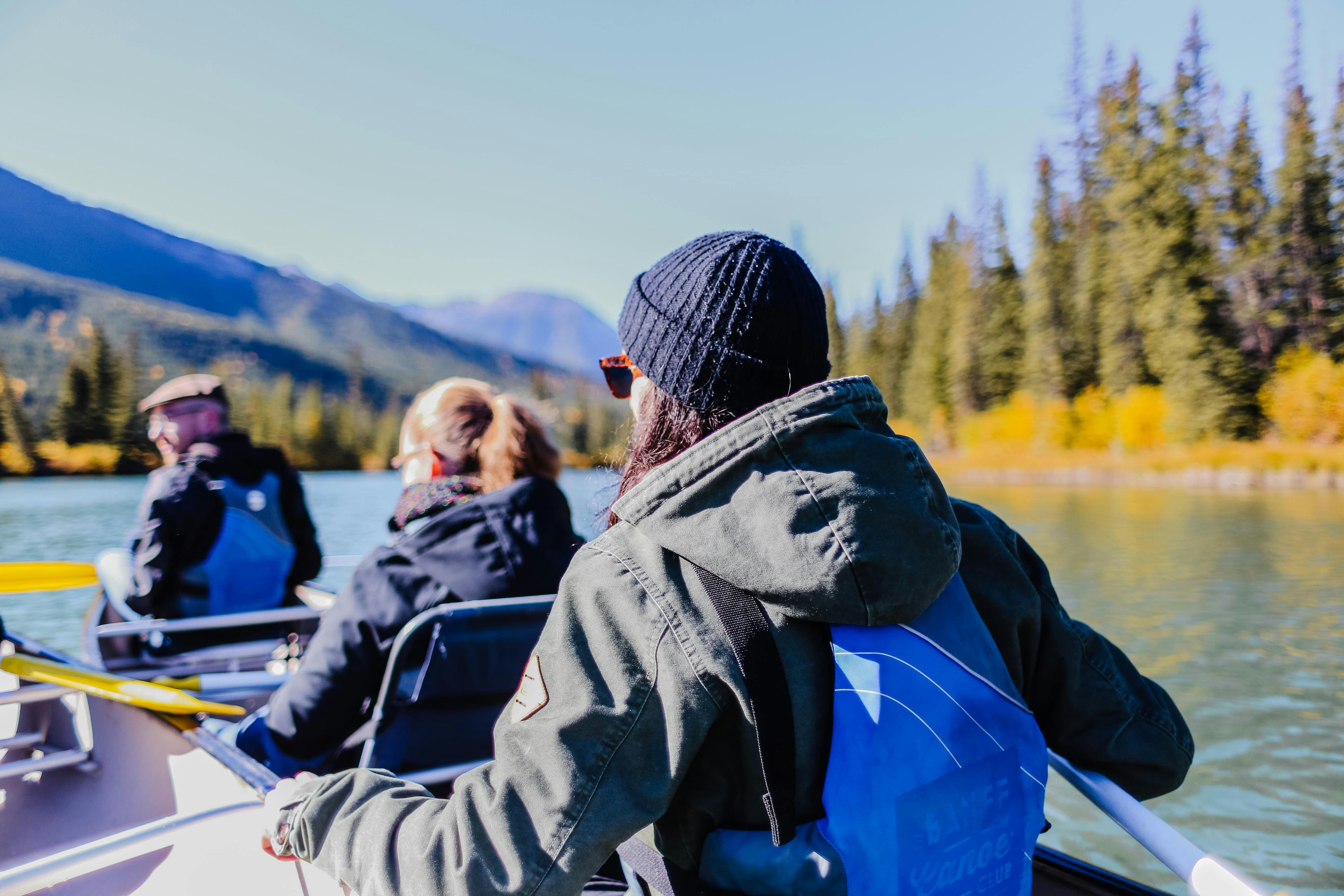 People Riding a Boat · Free Stock Photo