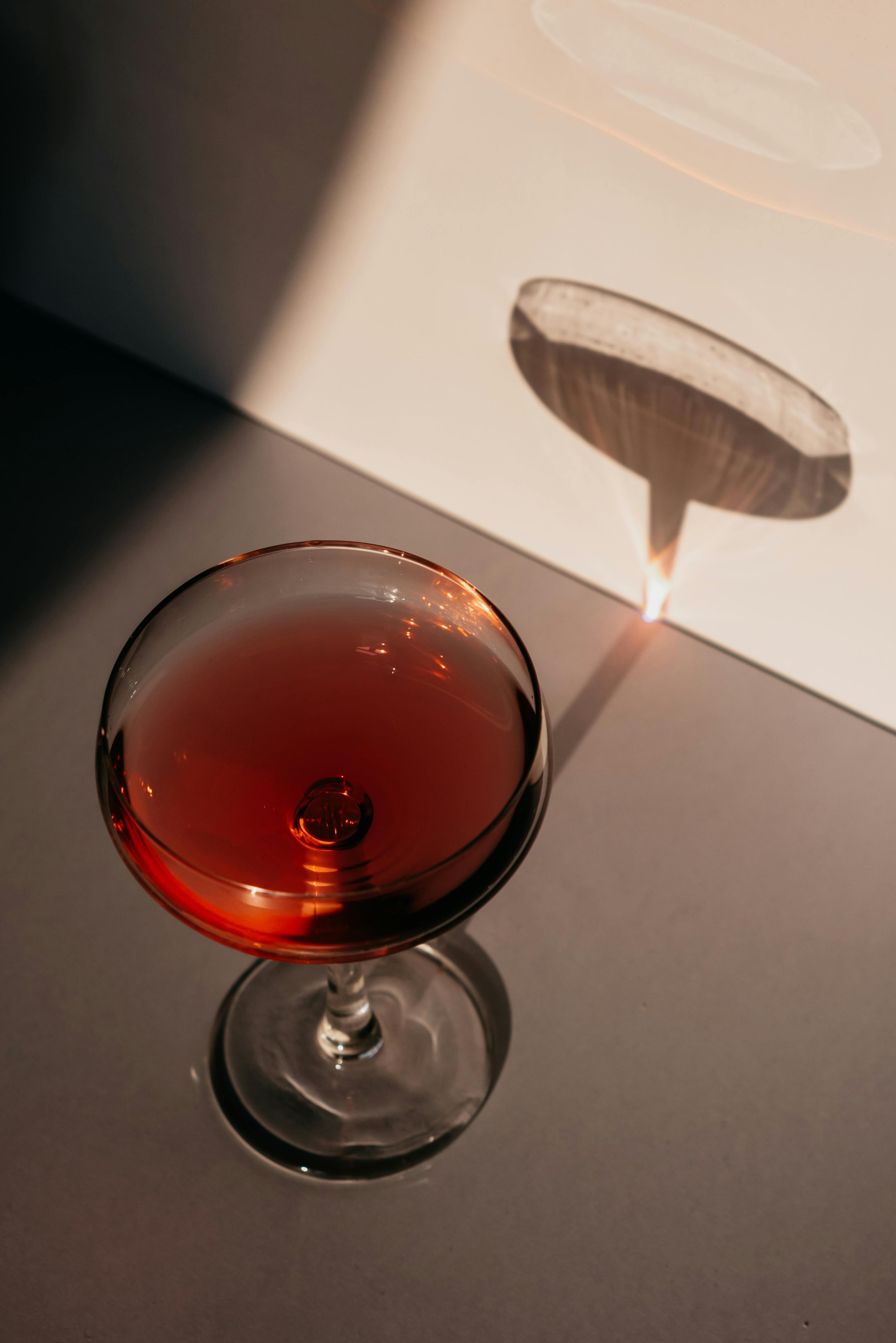 Red Wine in Clear Glass · Free Stock Photo