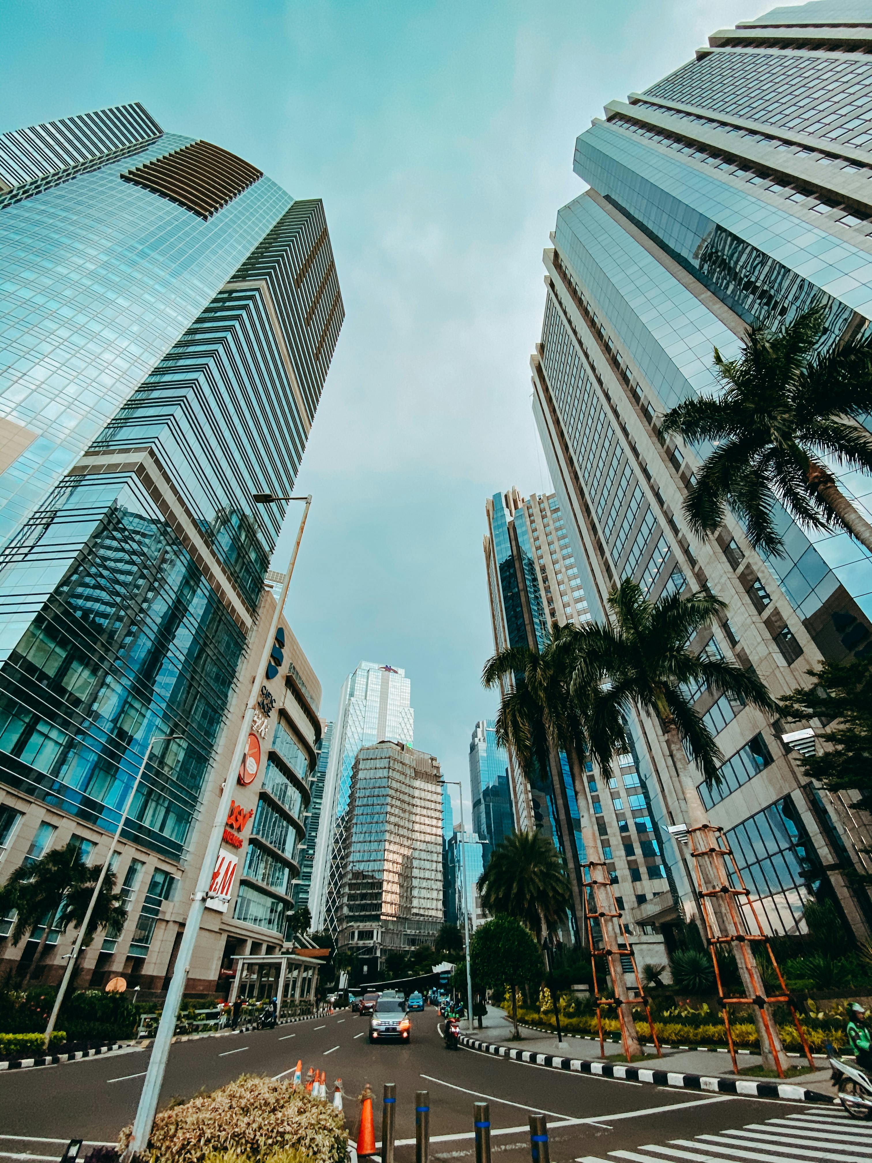 High-Rise Buildings in a City · Free Stock Photo