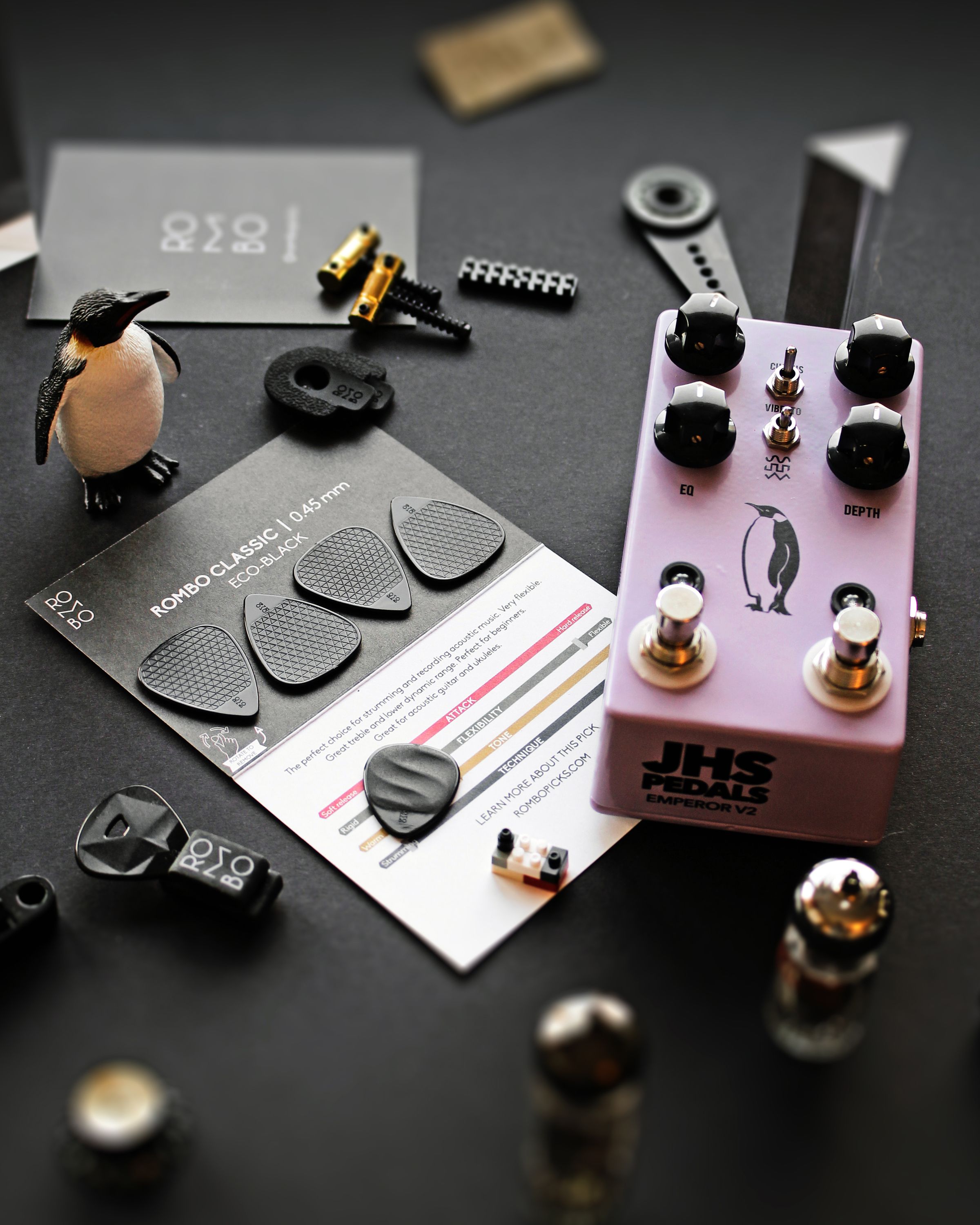 A JHS Pedal Board and Guitar Gears Photo · Free Stock Photo