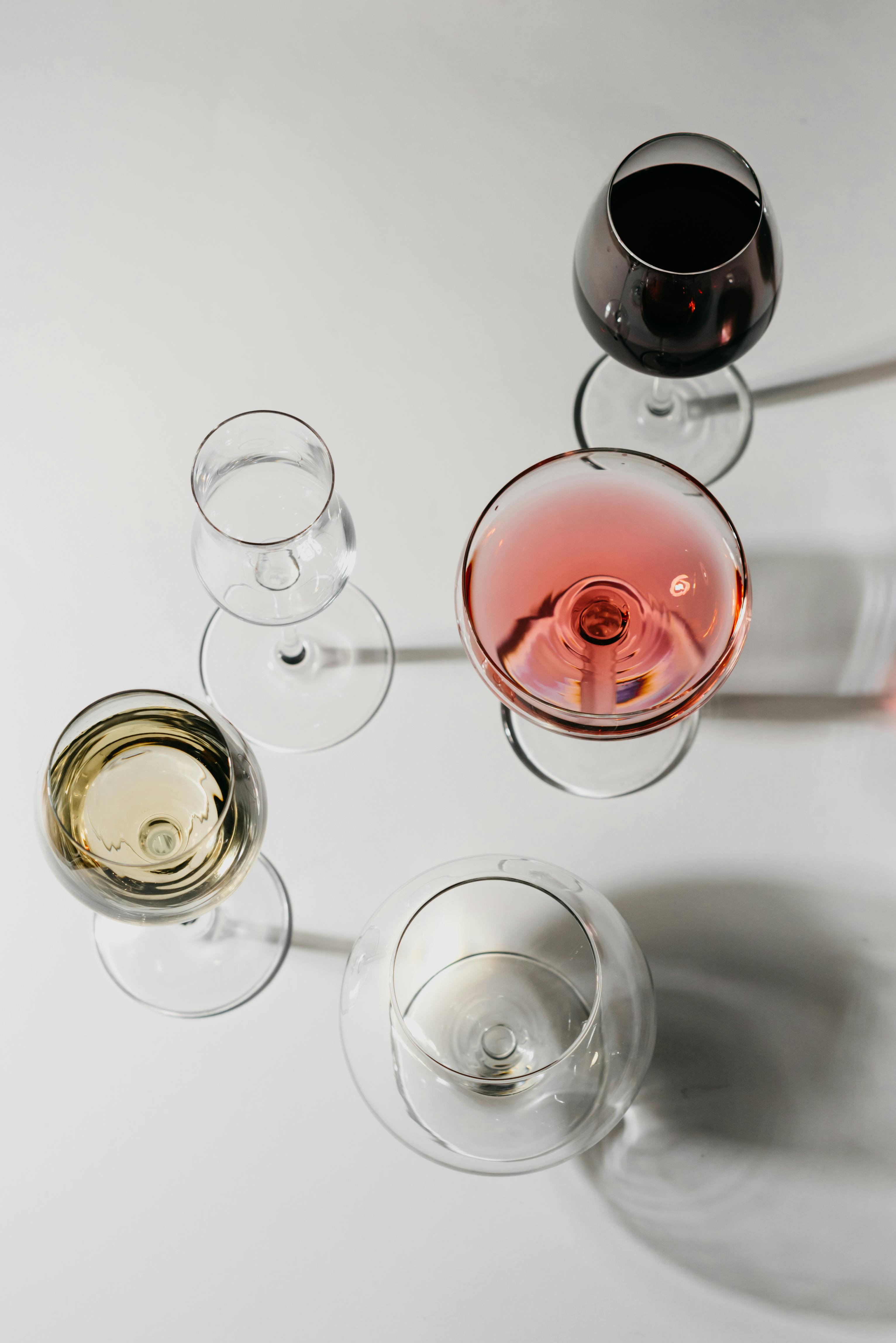Wines in Clear Glasses · Free Stock Photo