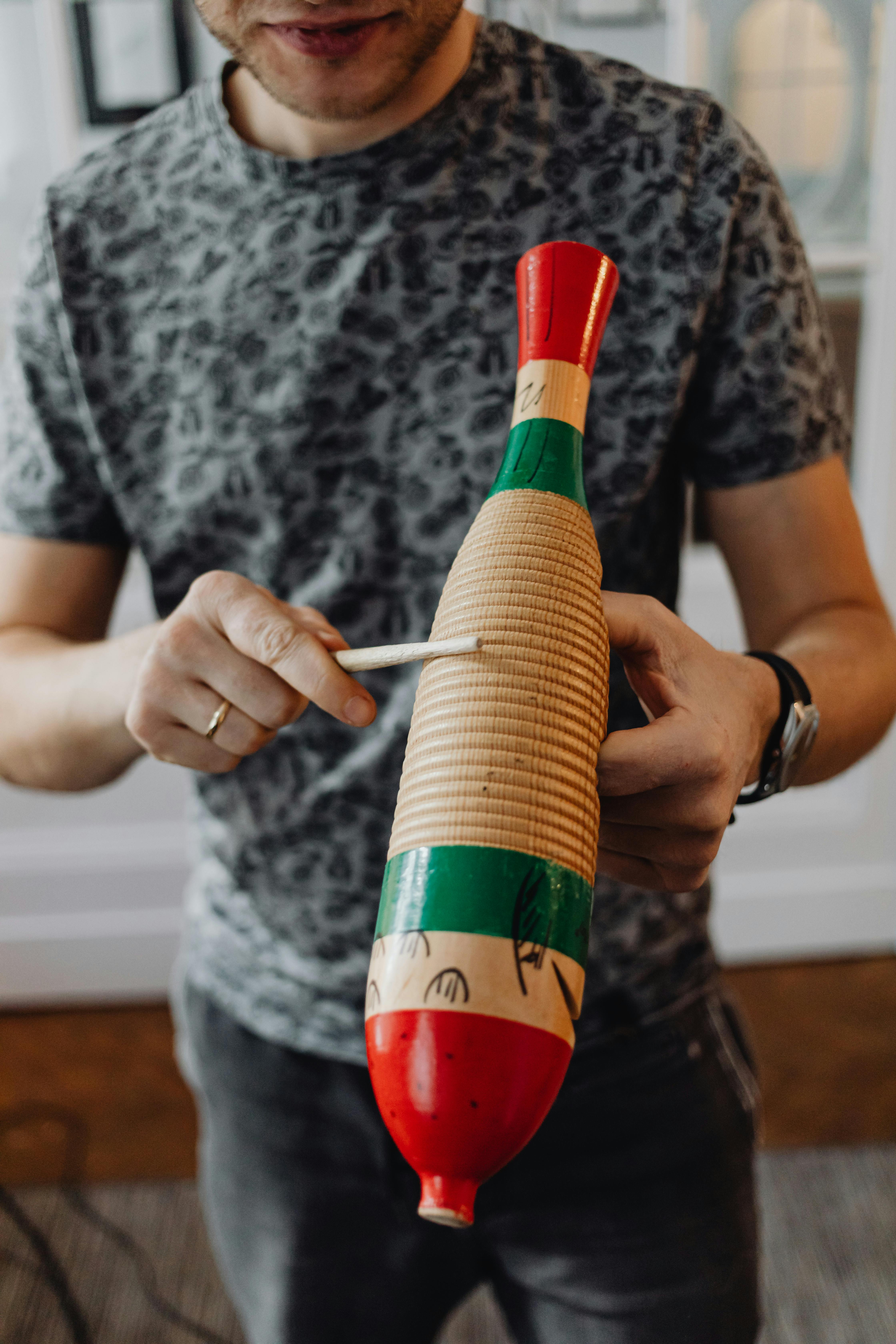 Man with Musical Instrument · Free Stock Photo