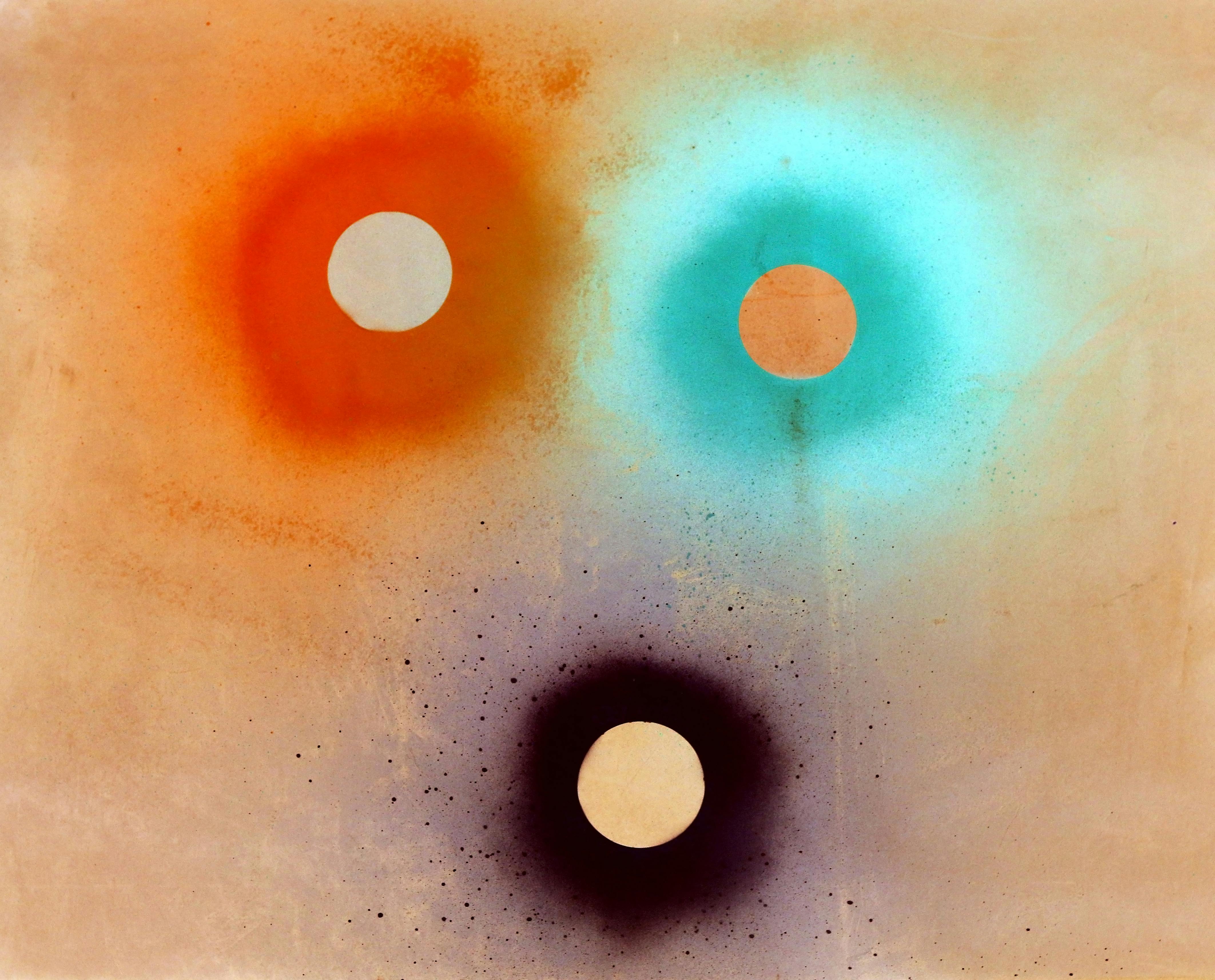 Colorful Spray Paint Circles · Free Stock Photo