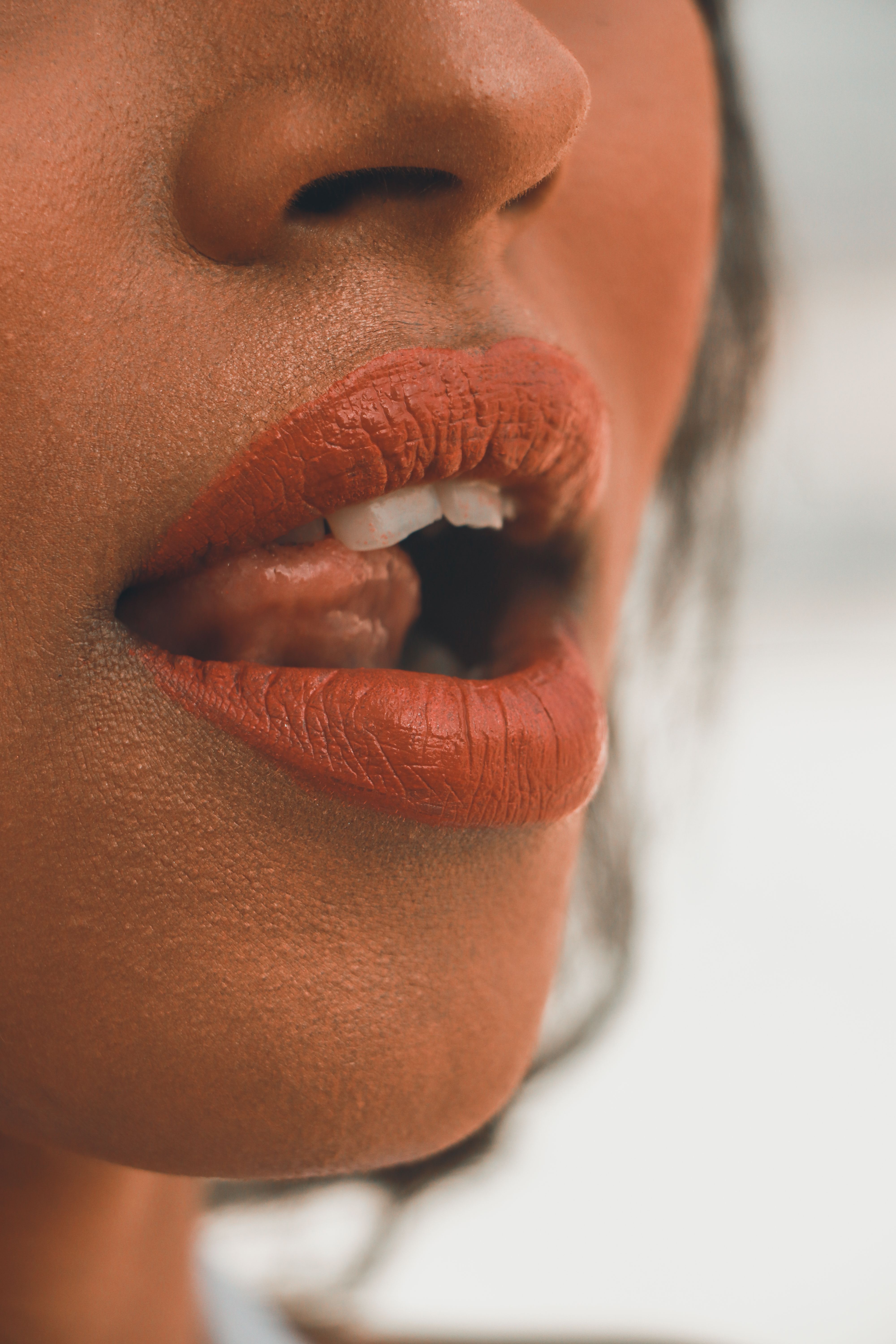 Close Up Photo of a Woman's Lips · Free Stock Photo