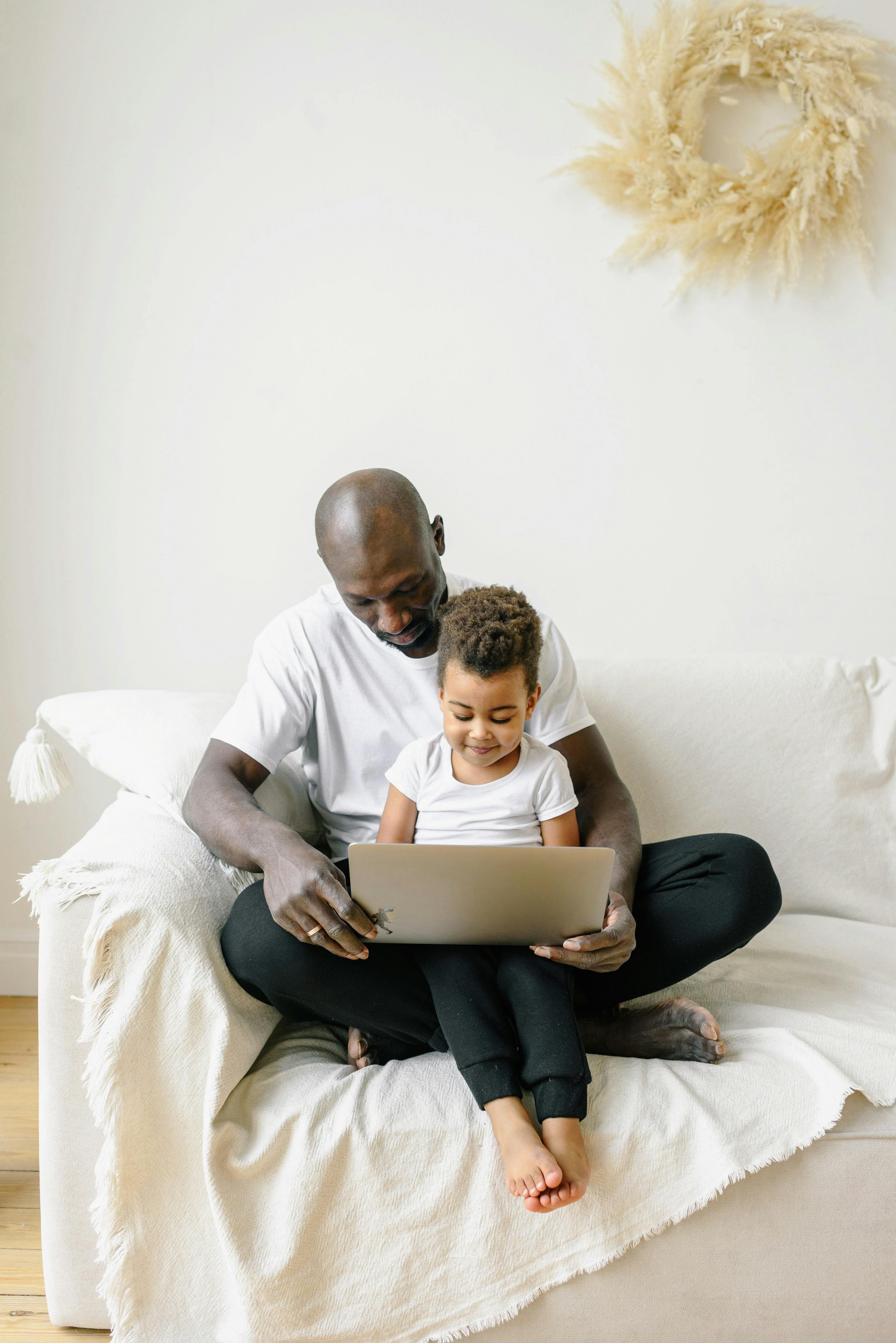 Black Father Teaching Son Photos, Download The BEST Free Black Father ...