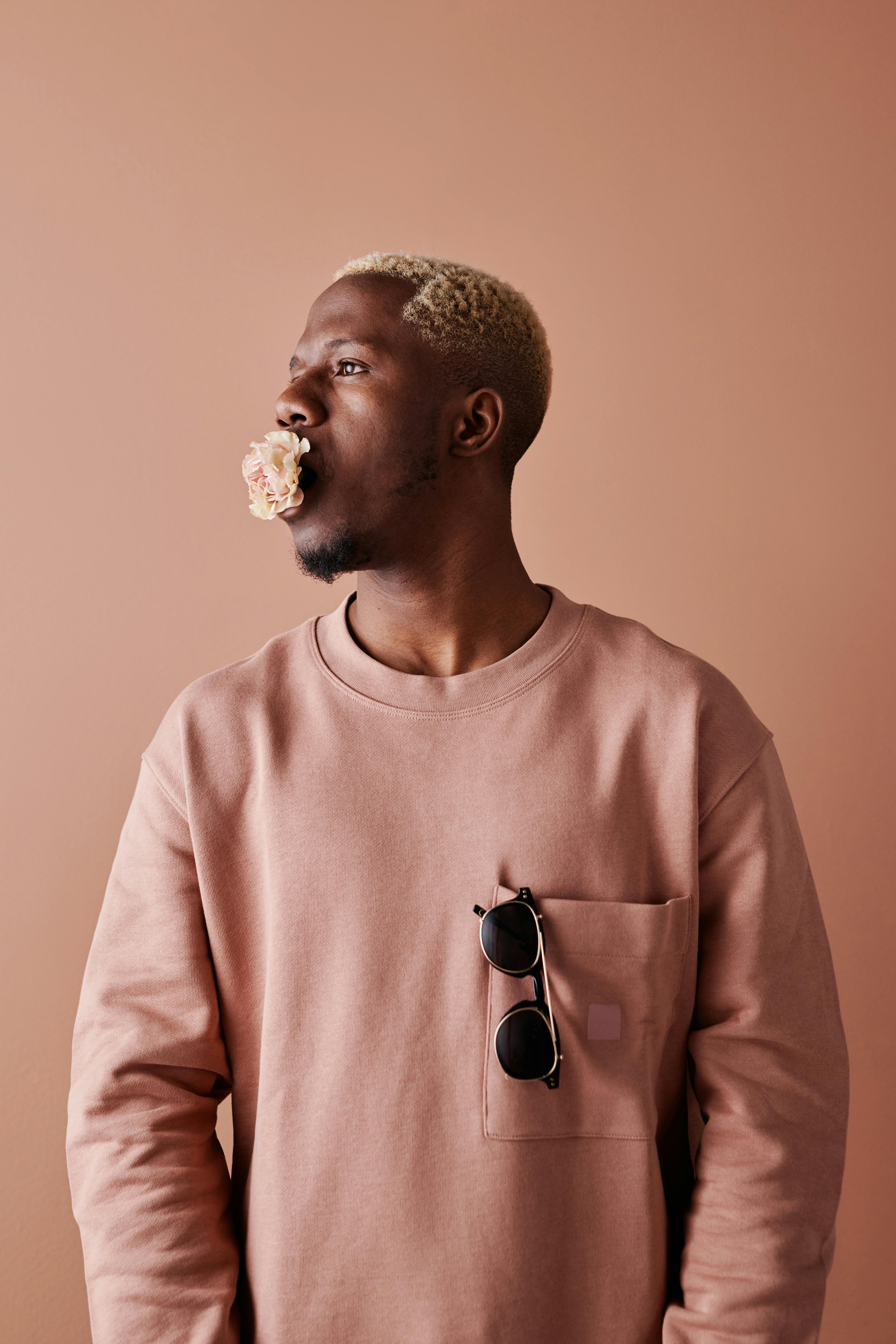 A Man Wearing a Name Tag · Free Stock Photo