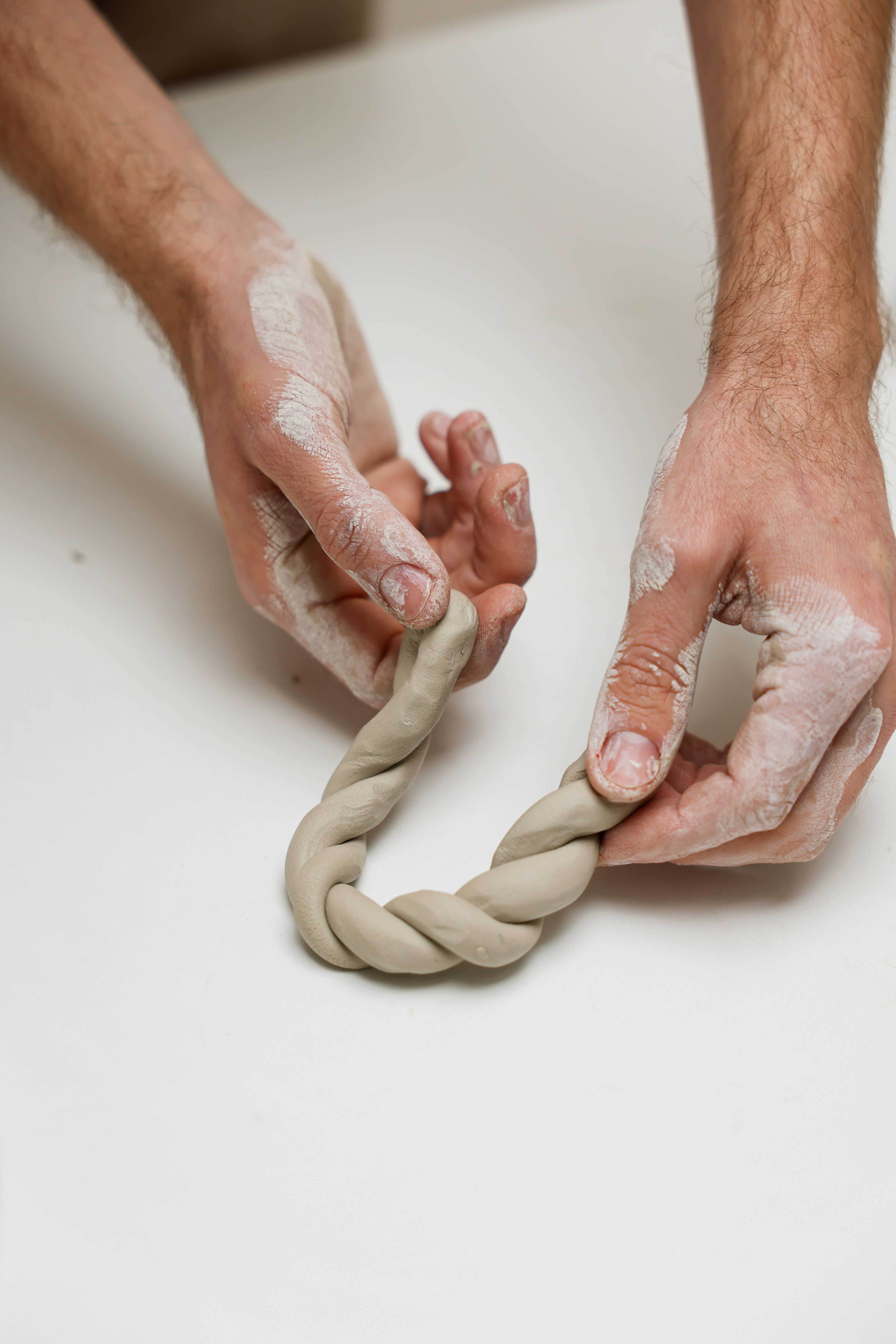 Hands with Clay · Free Stock Photo
