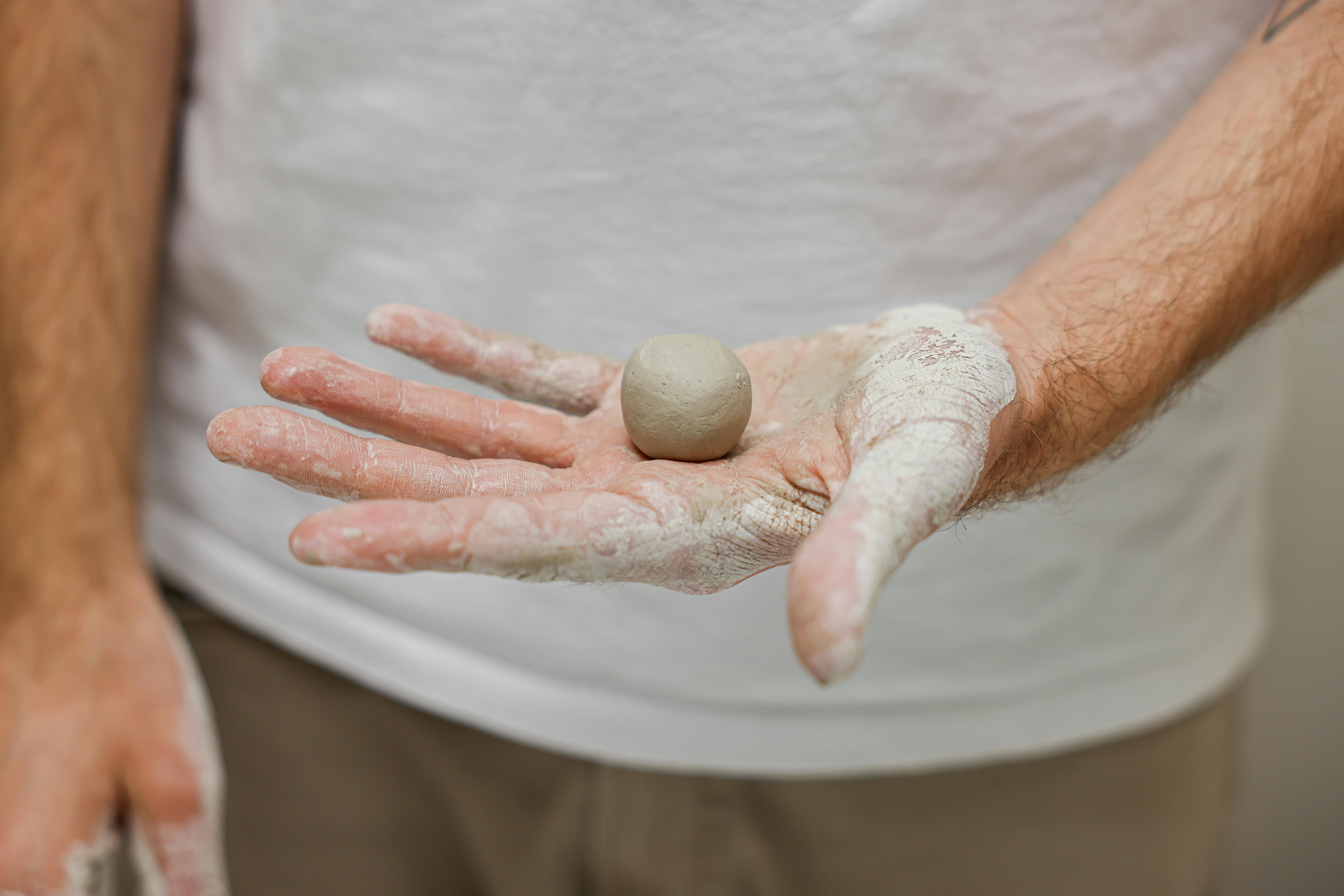 Close-up Photo of Rounded Clay · Free Stock Photo
