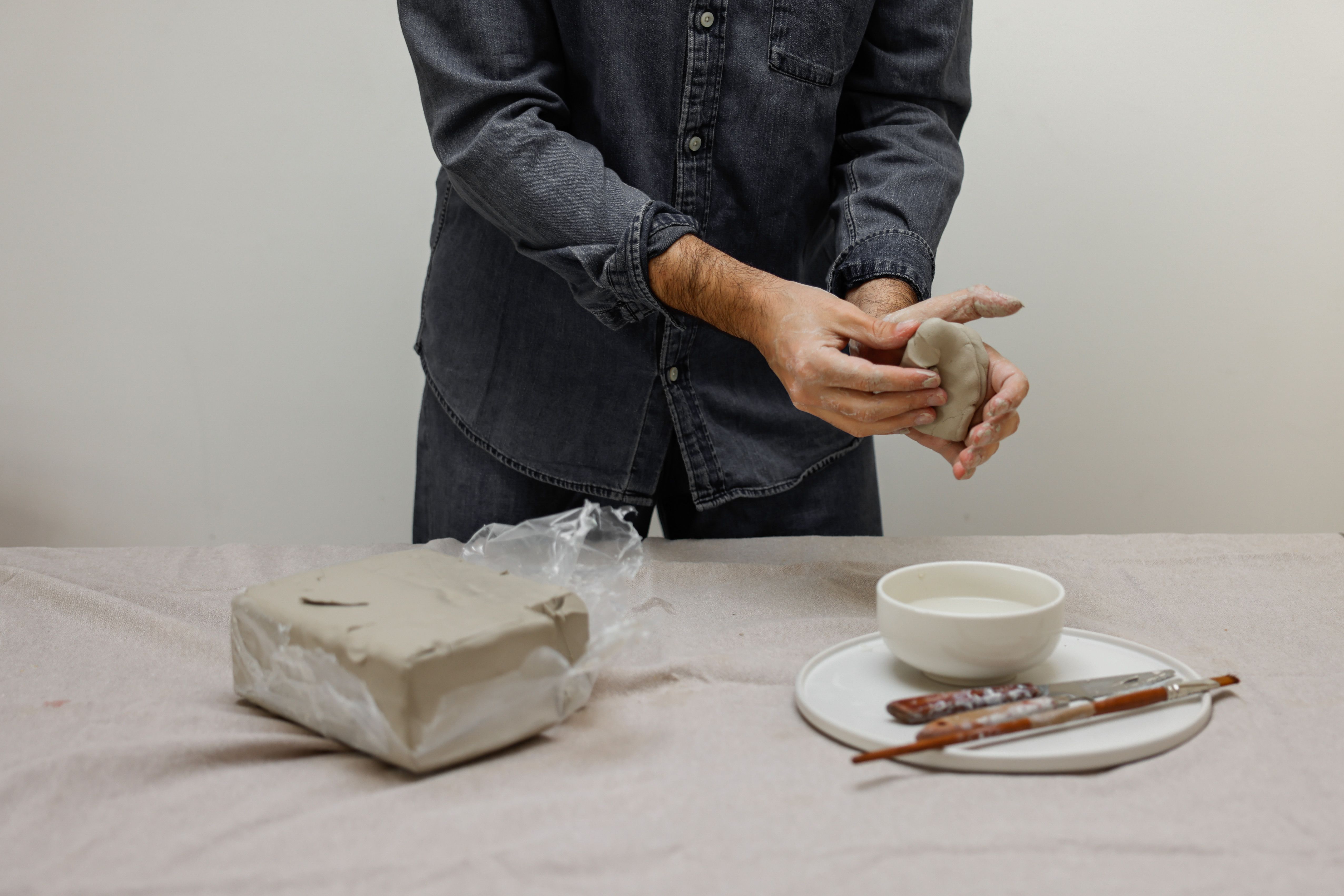 Close-up Photo of molding of Clay · Free Stock Photo