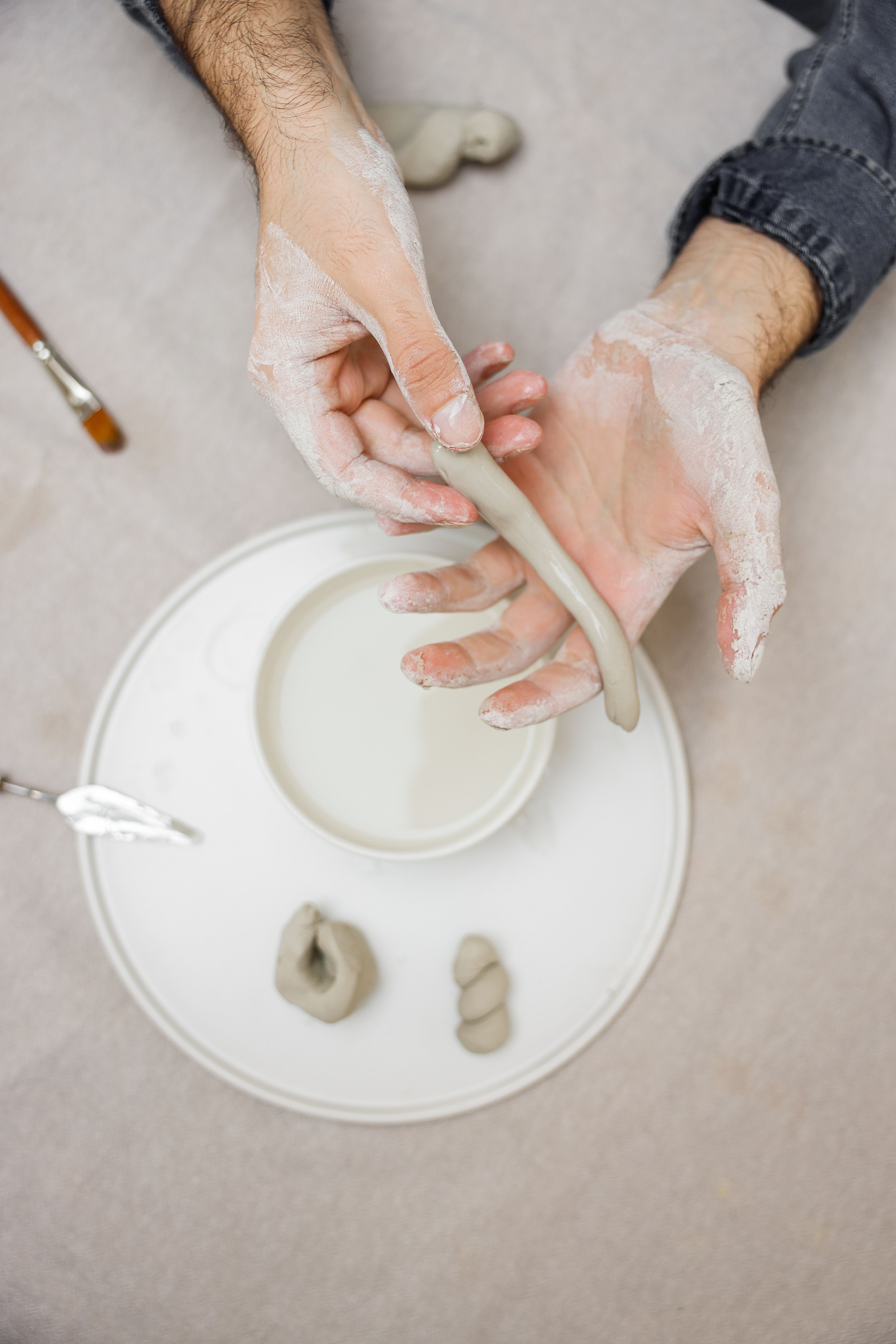 Close-up Photo of molding of Clay · Free Stock Photo