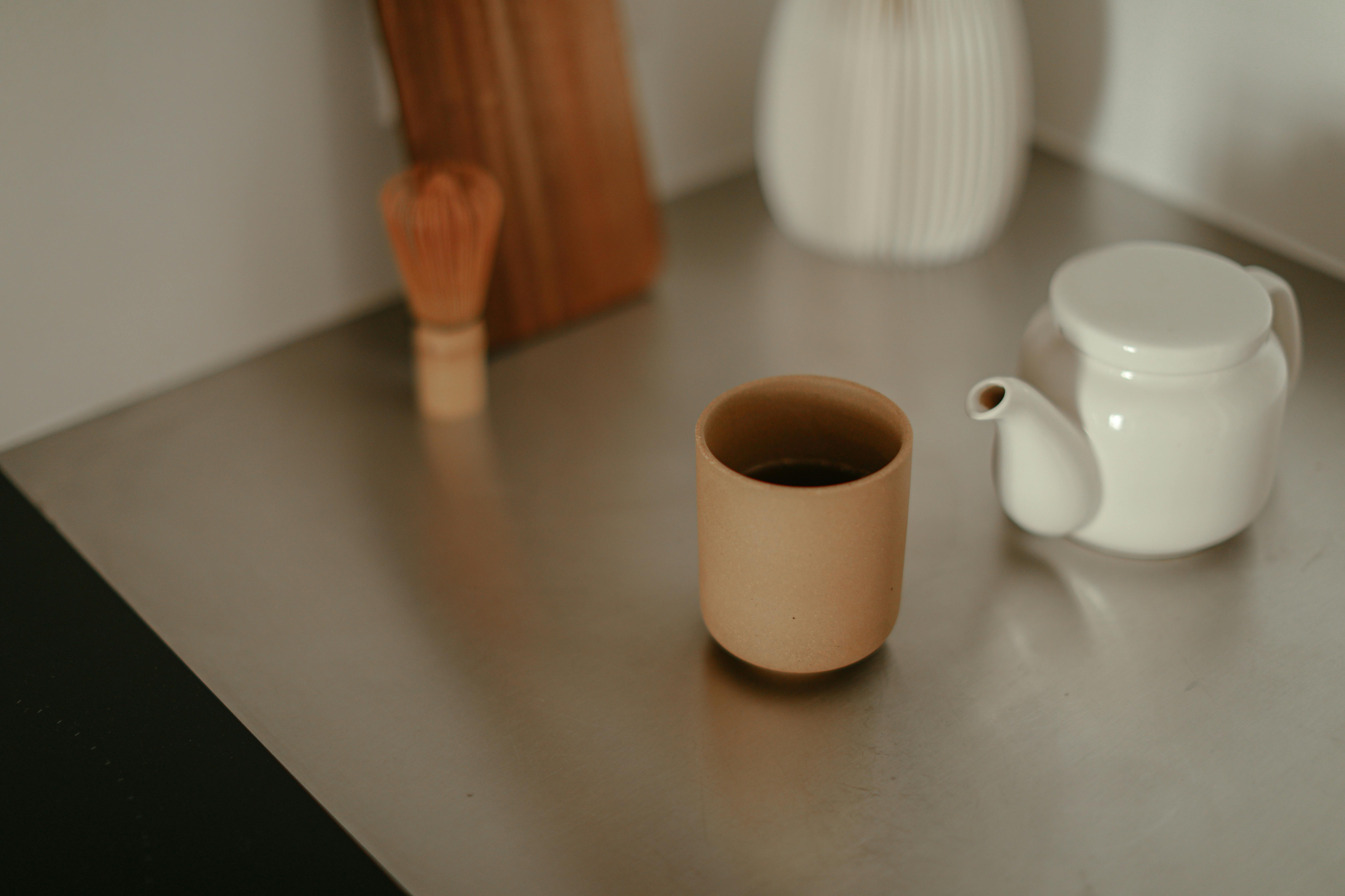 Brown Cup on a Table · Free Stock Photo