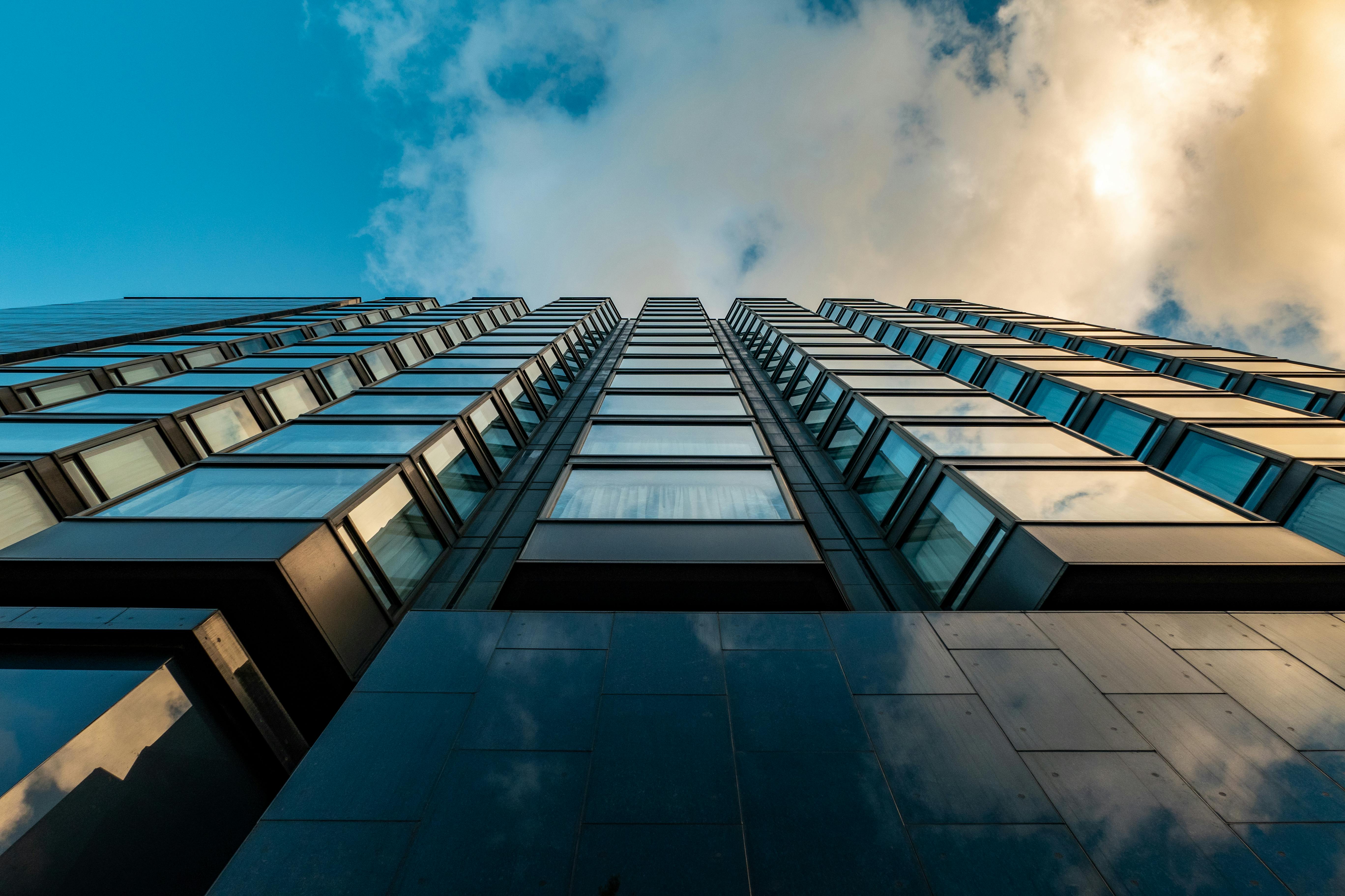 A Low Angle Shot of a Tall Building · Free Stock Photo