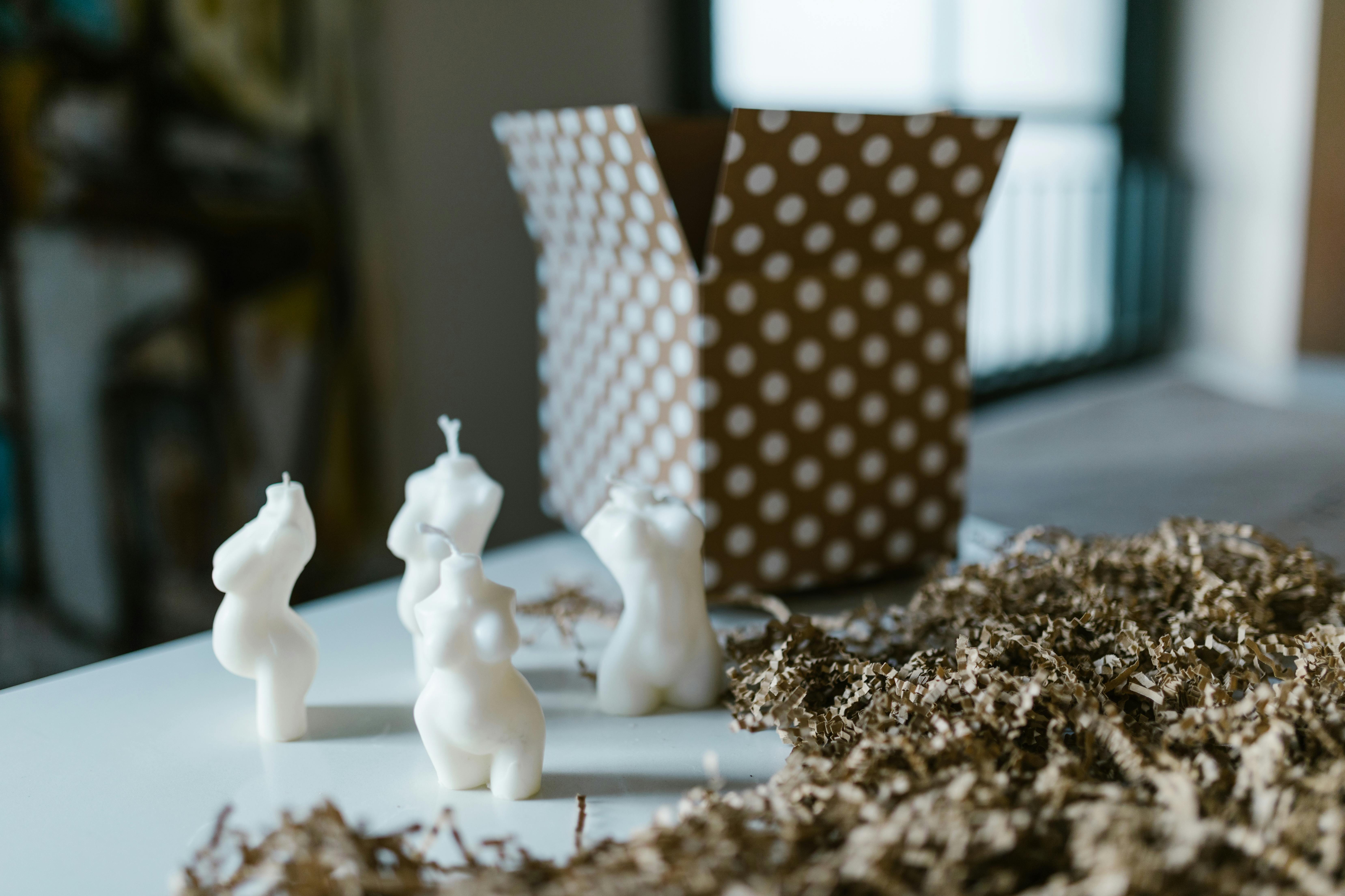 Body Shaped Candles in Close Up Photography · Free Stock Photo