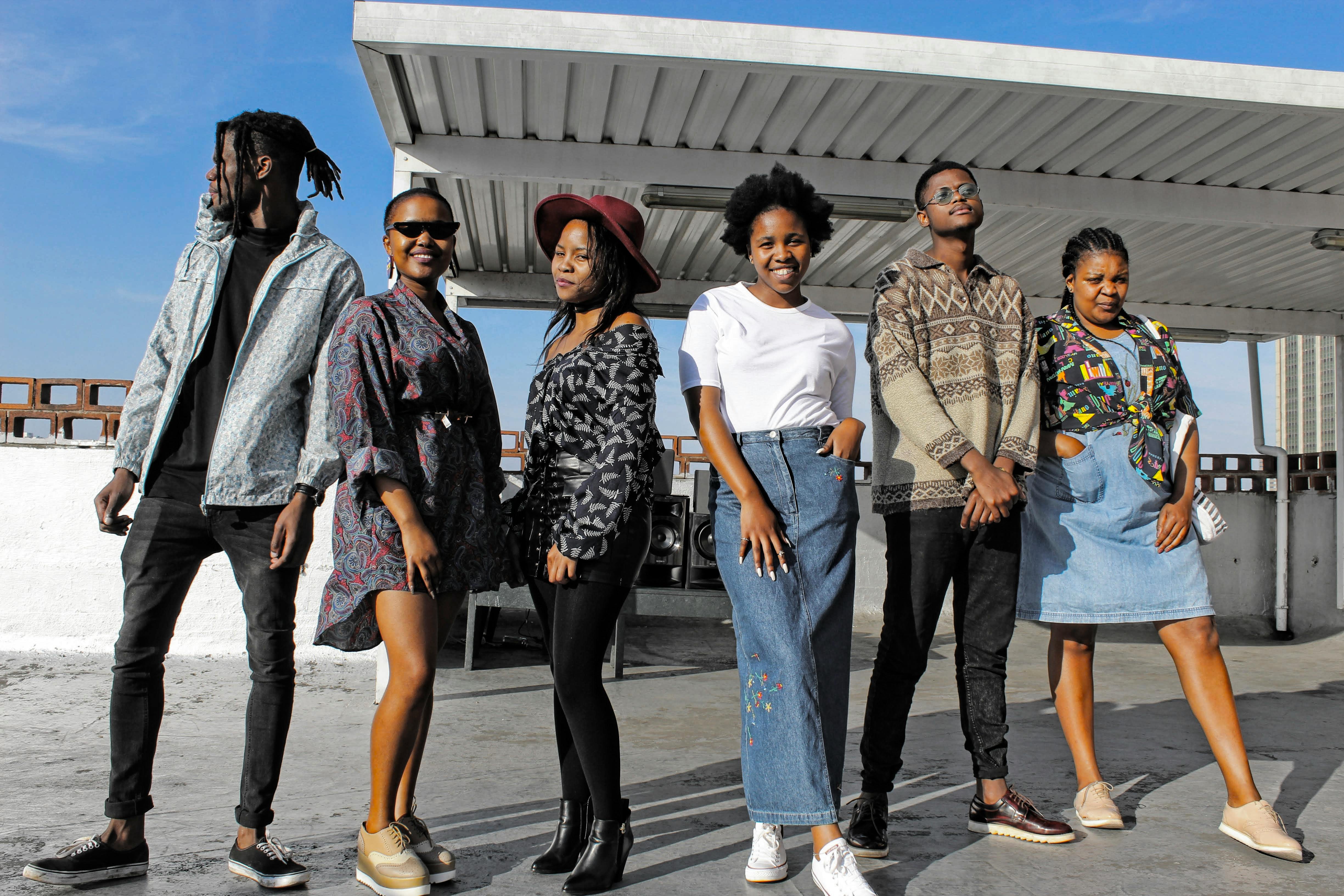 People Posing Together · Free Stock Photo