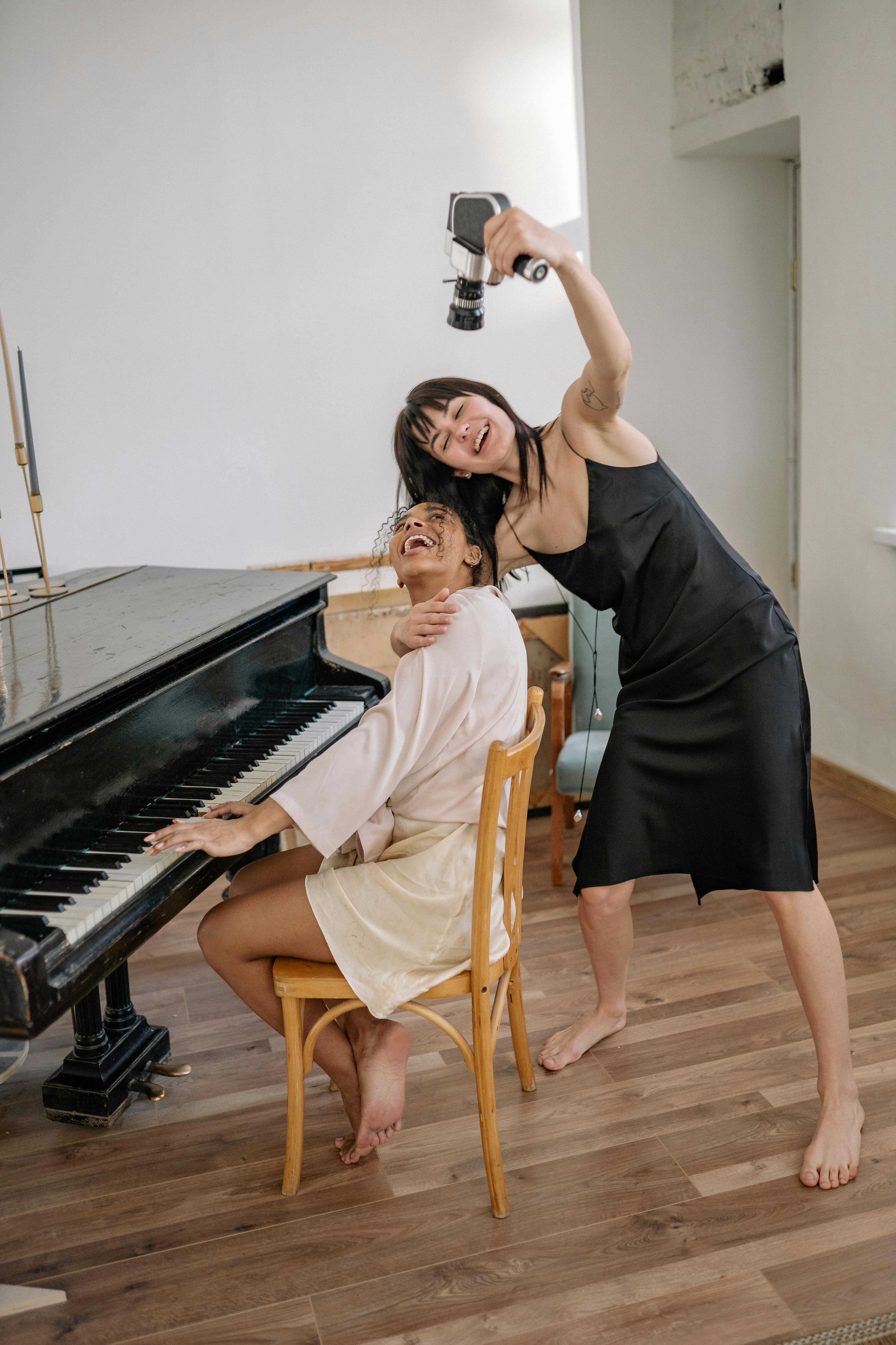 Women Smiling at the Camera · Free Stock Photo