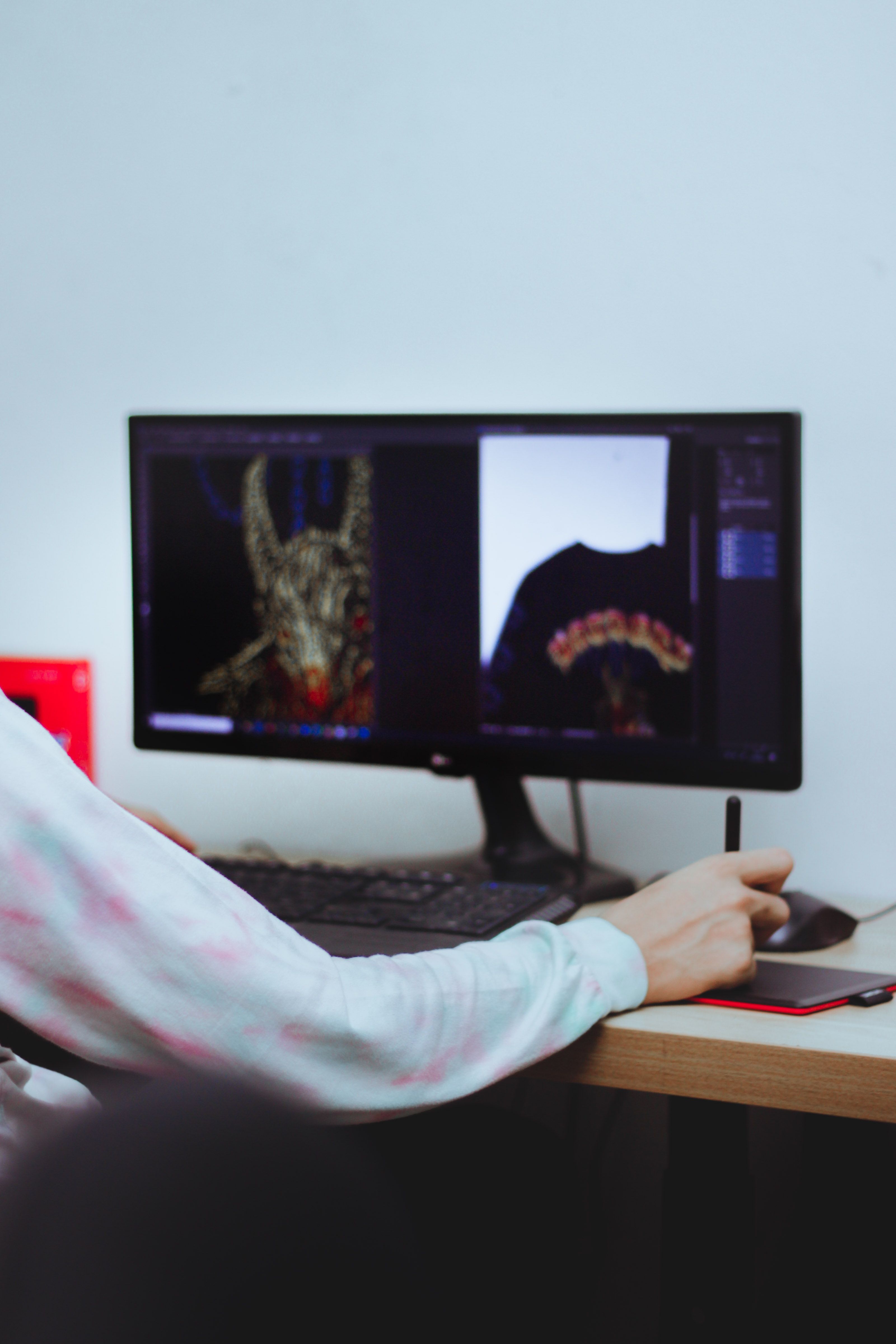 A Woman using Computer · Free Stock Photo