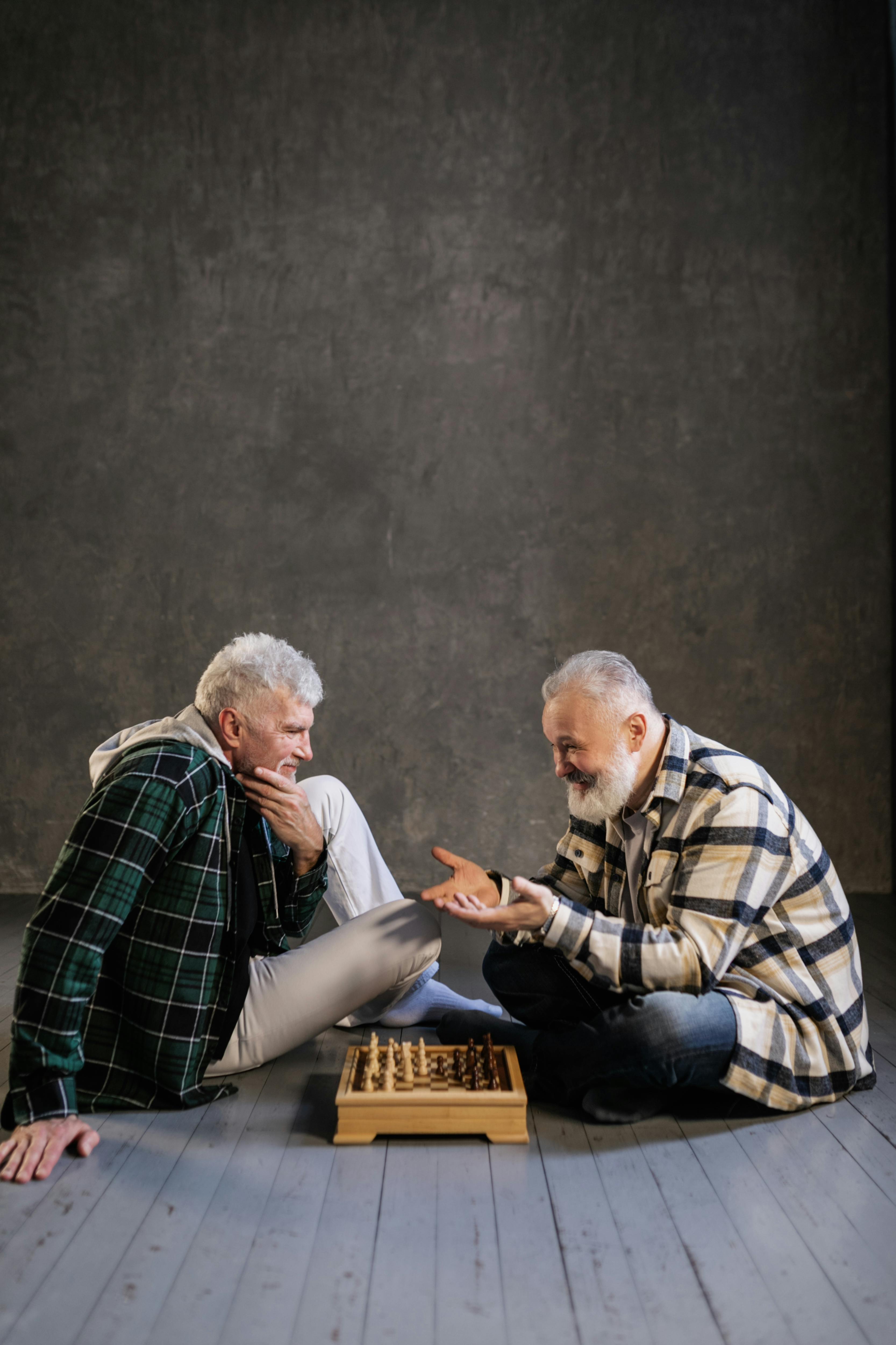 Elderly People having a Get Together · Free Stock Photo