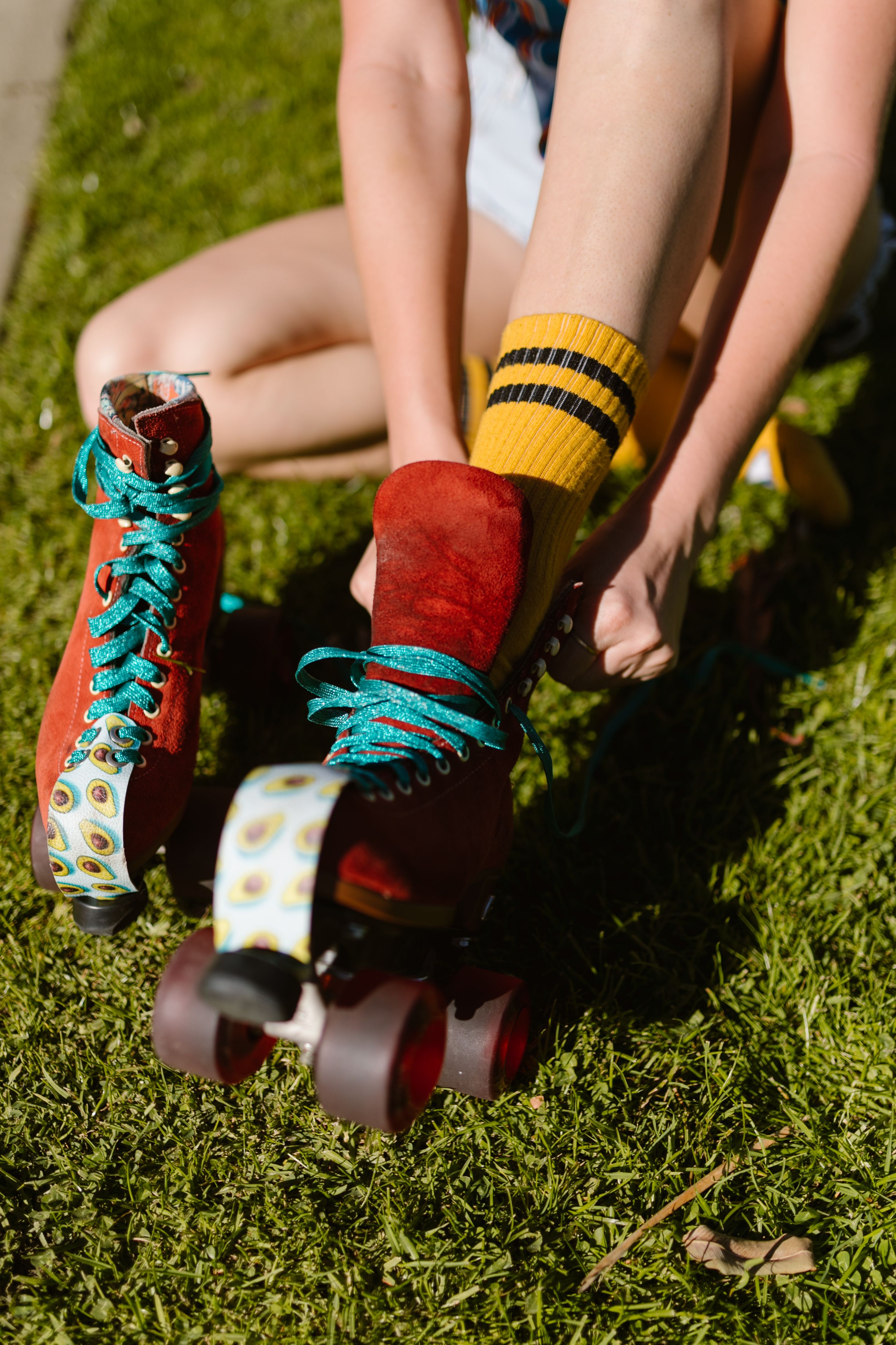 Woman Roller Skates Posing on the Ramps · Free Stock Photo
