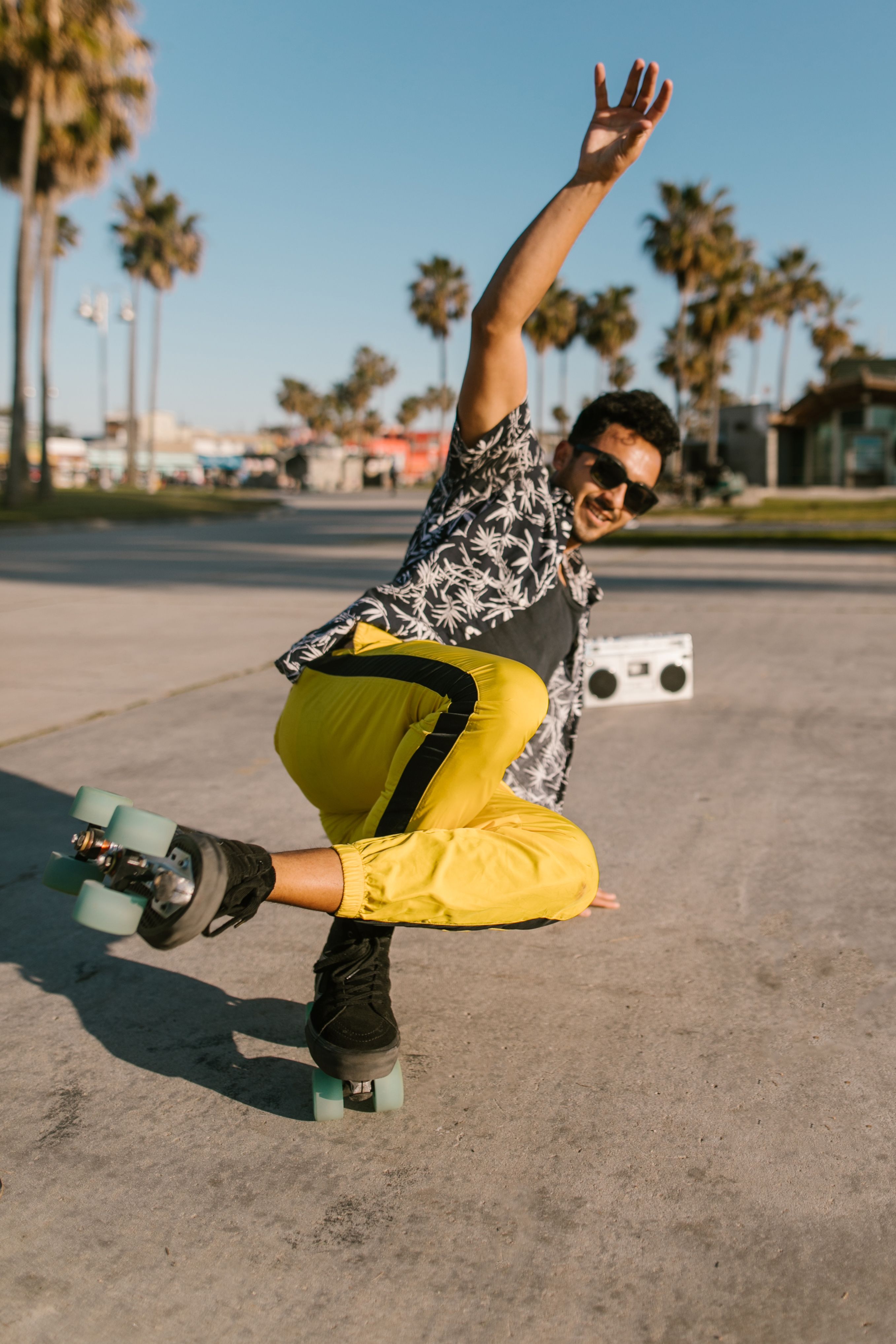 A Man Roller Skating · Free Stock Photo
