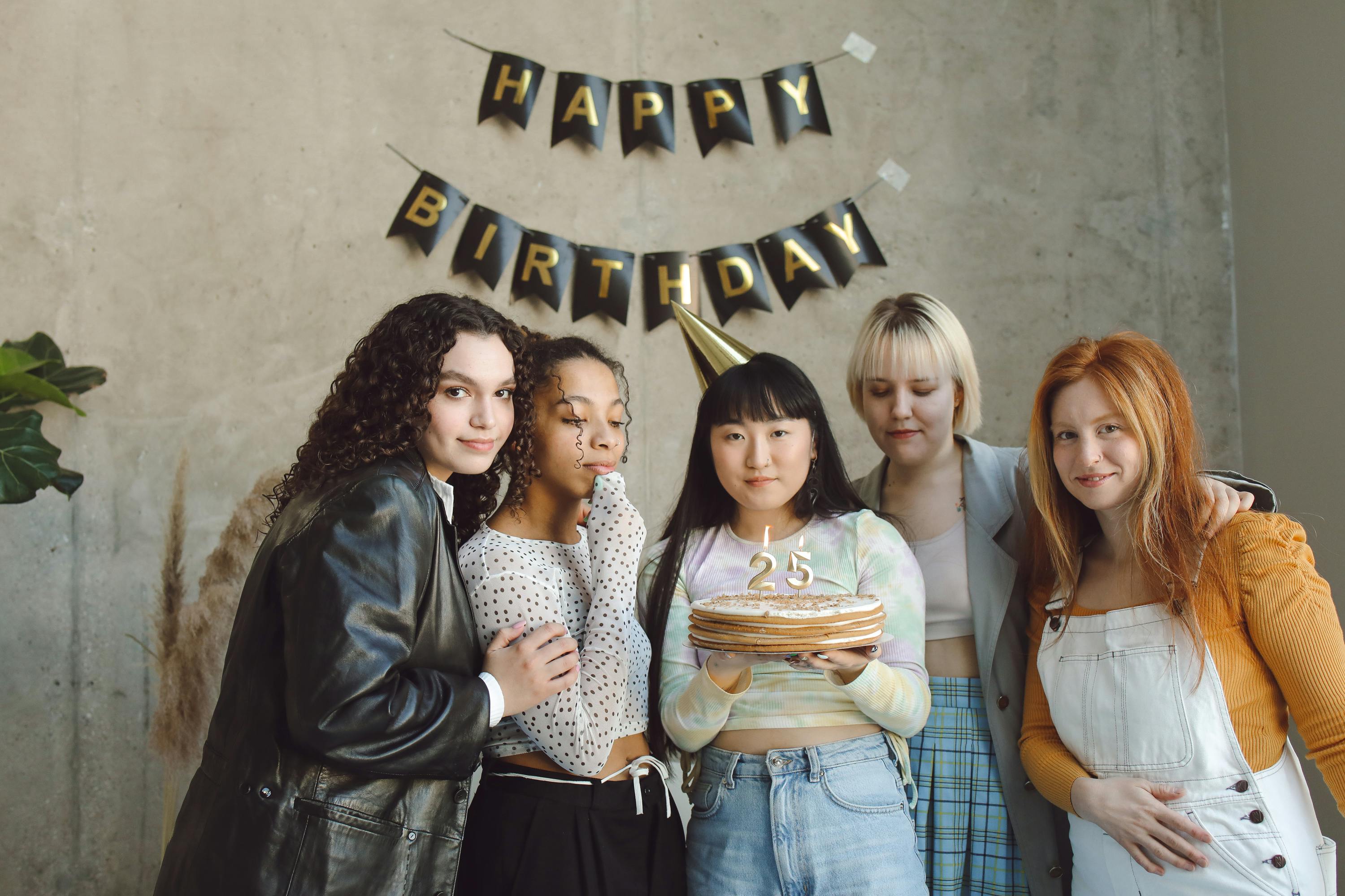 Girls Celebrating Birthday · Free Stock Photo