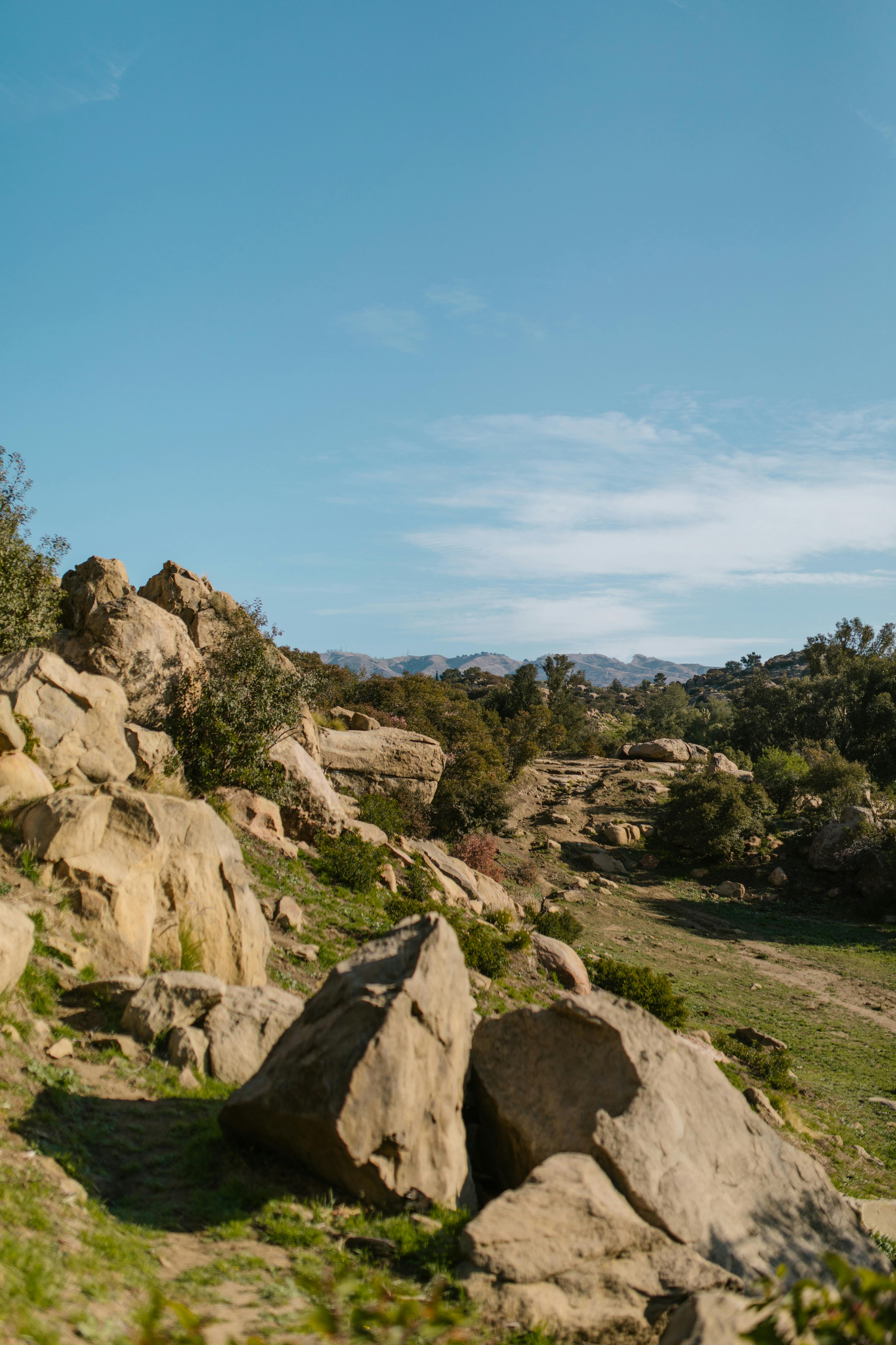 Big Rocks on Mountain Area · Free Stock Photo