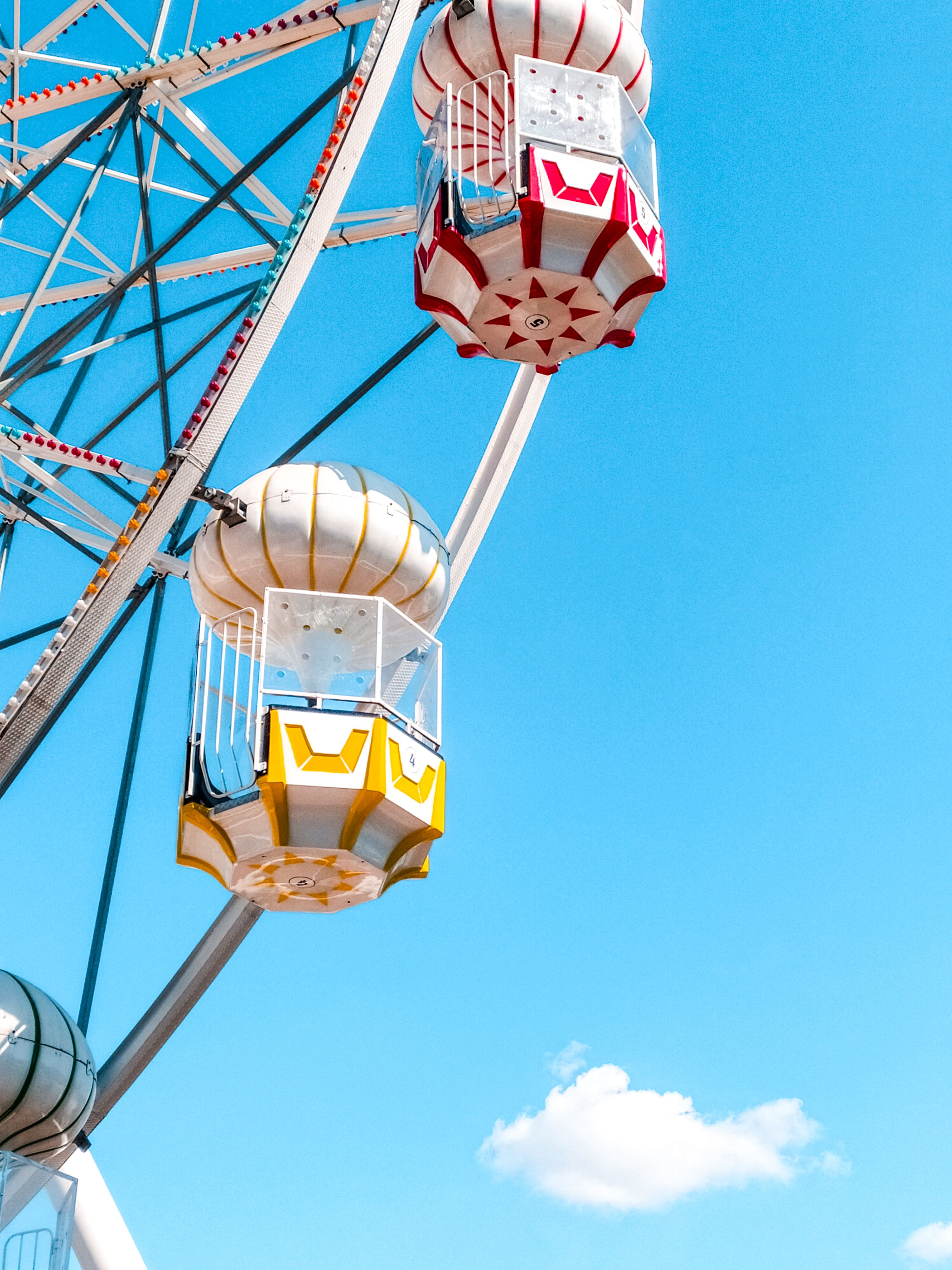 Photo of a Ferris Wheel Near Bridge · Free Stock Photo