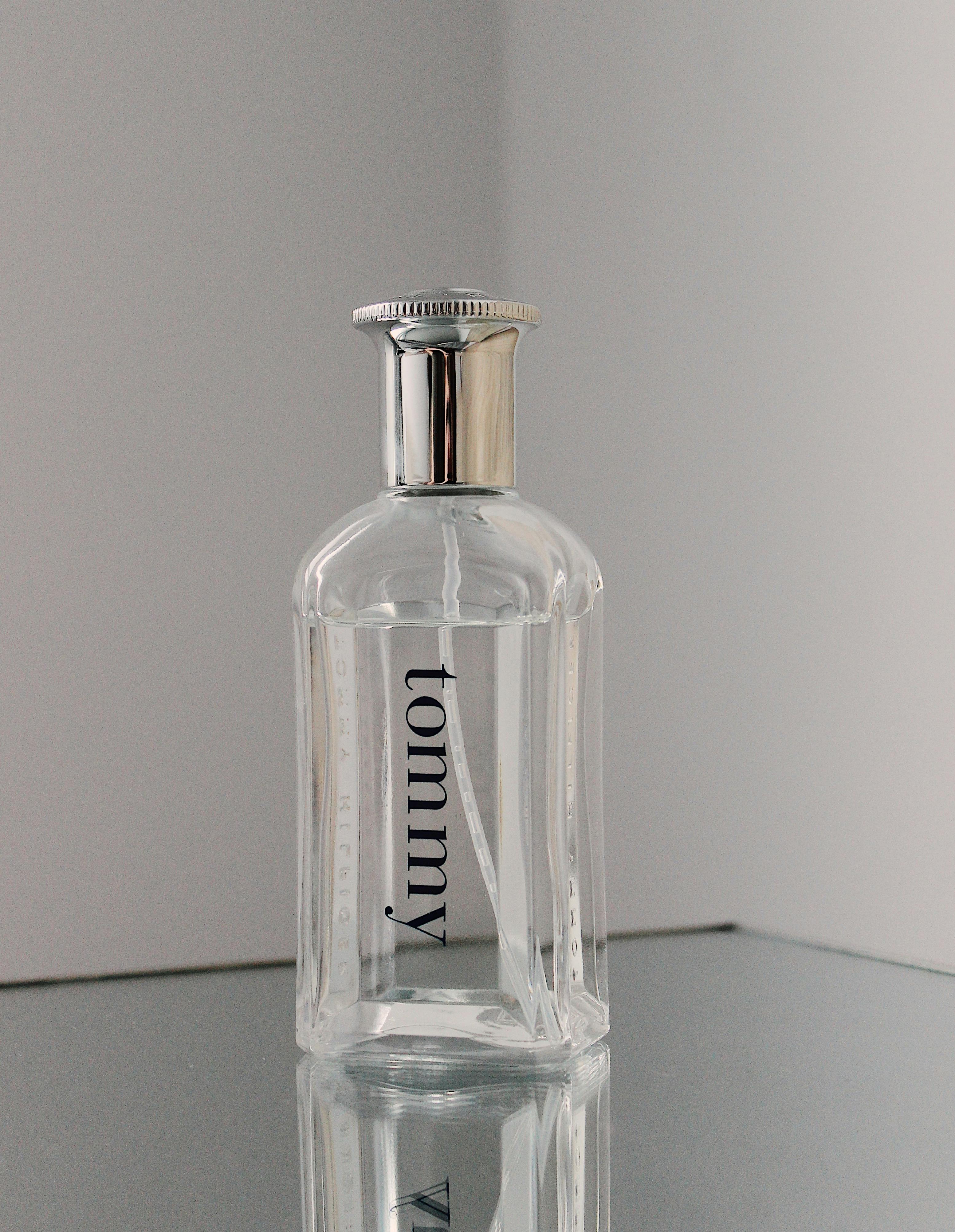 Close-up of a Simple Glass Perfume Bottle · Free Stock Photo