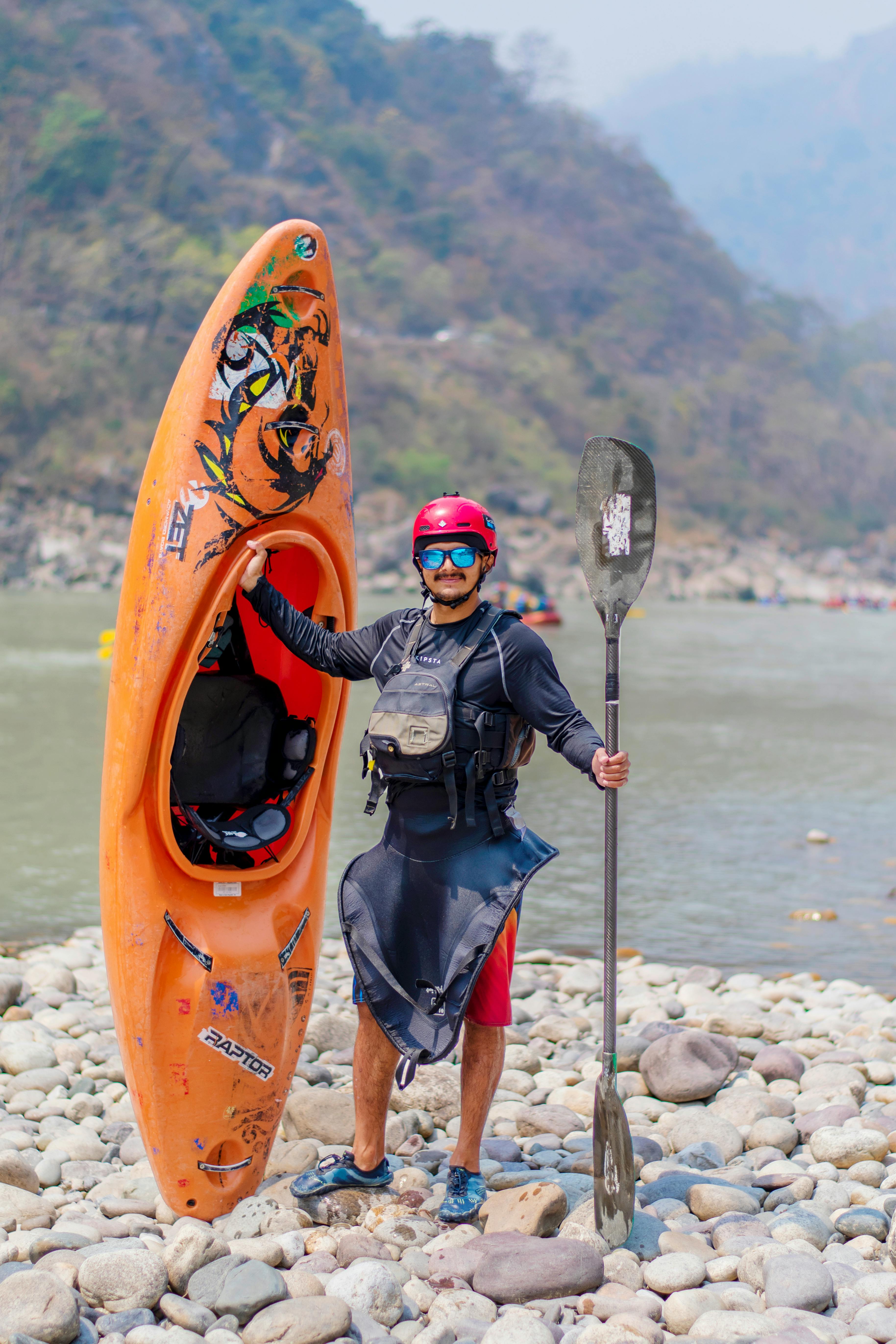 People Kayaking on Clear Water River · Free Stock Photo