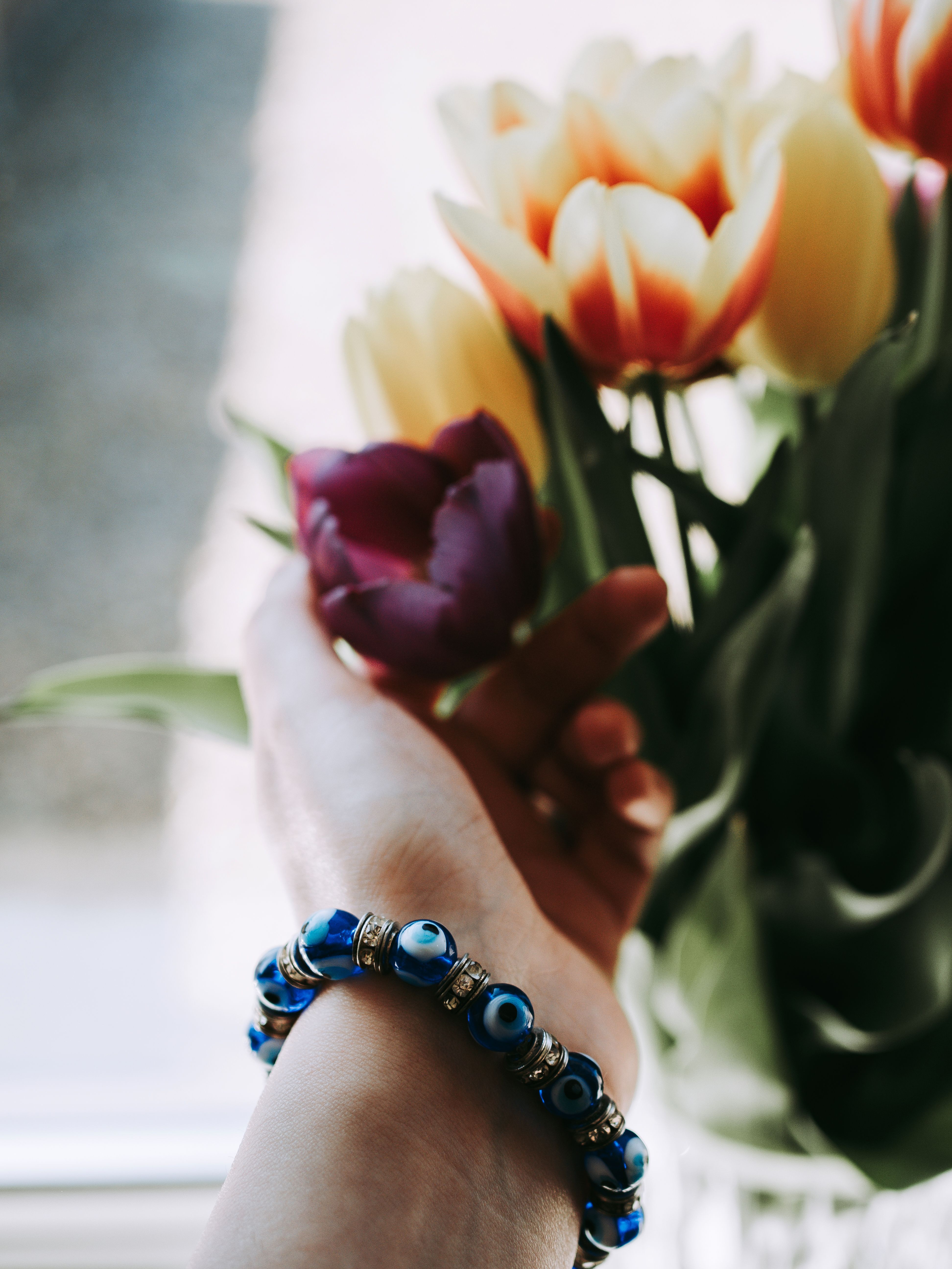 Person Holding Blue Pulse Oximeter · Free Stock Photo