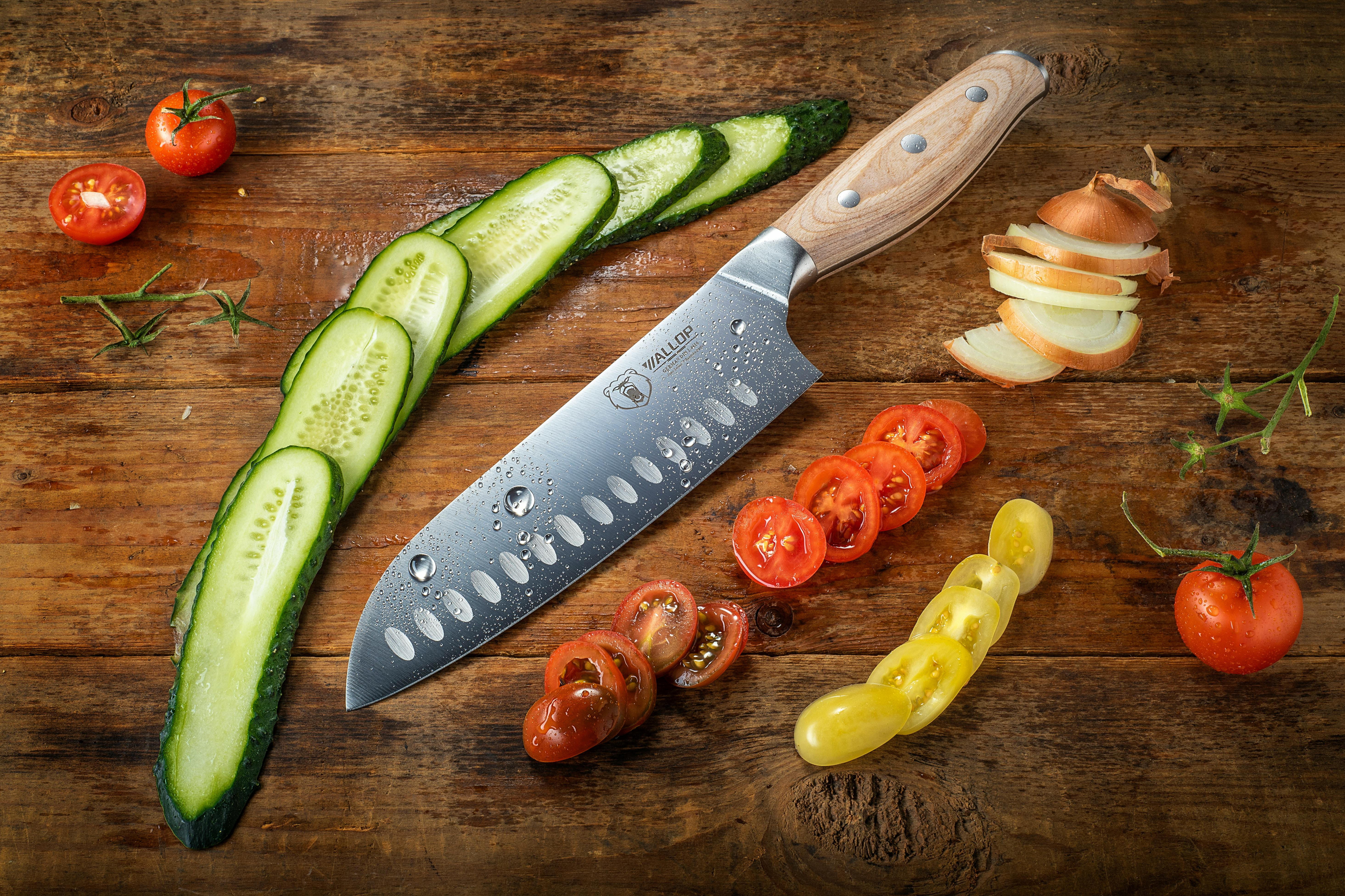 Sliced Fruits and Vegetables on a Wooden Surface · Free Stock Photo