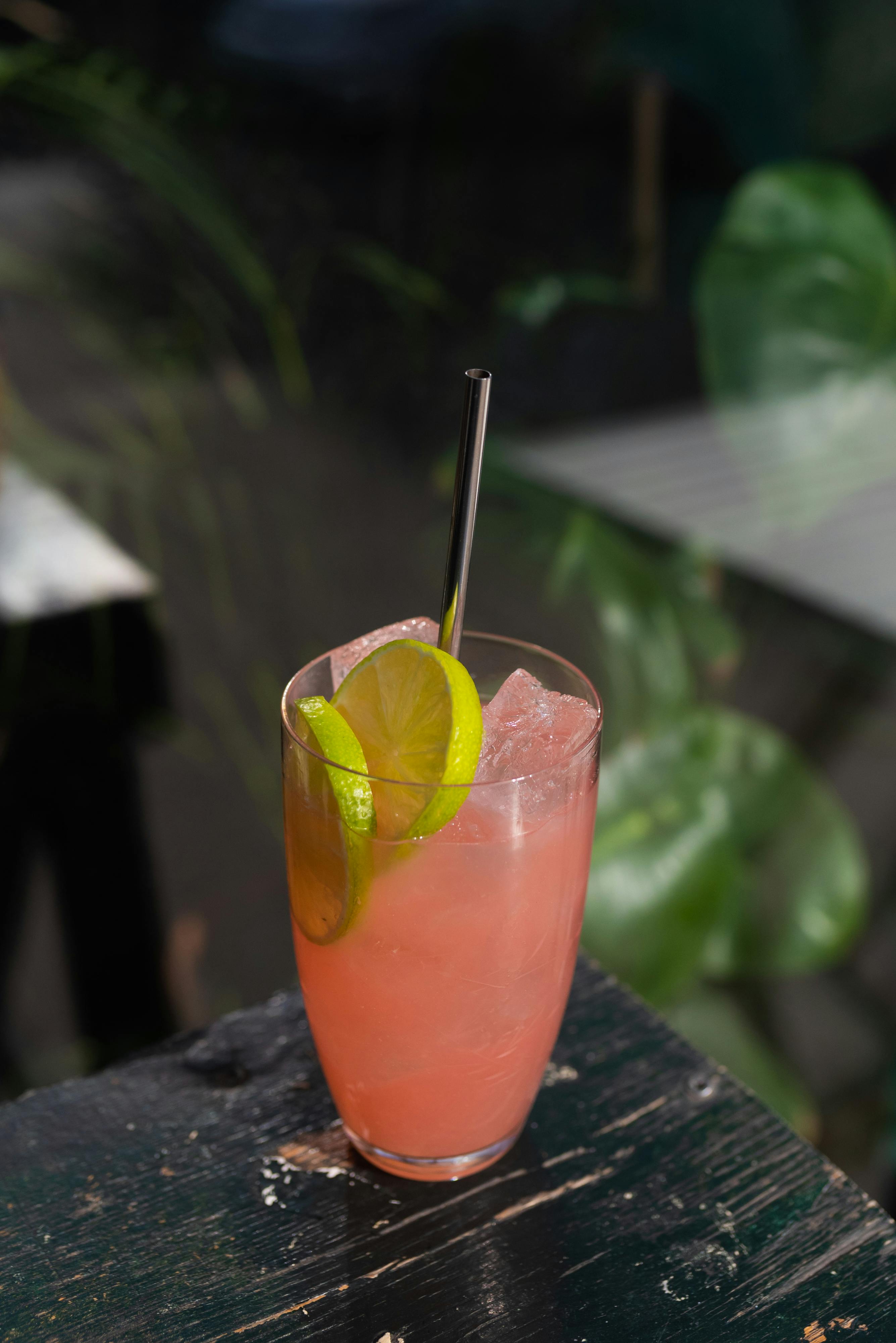 A Pink Alcoholic Beverage · Free Stock Photo