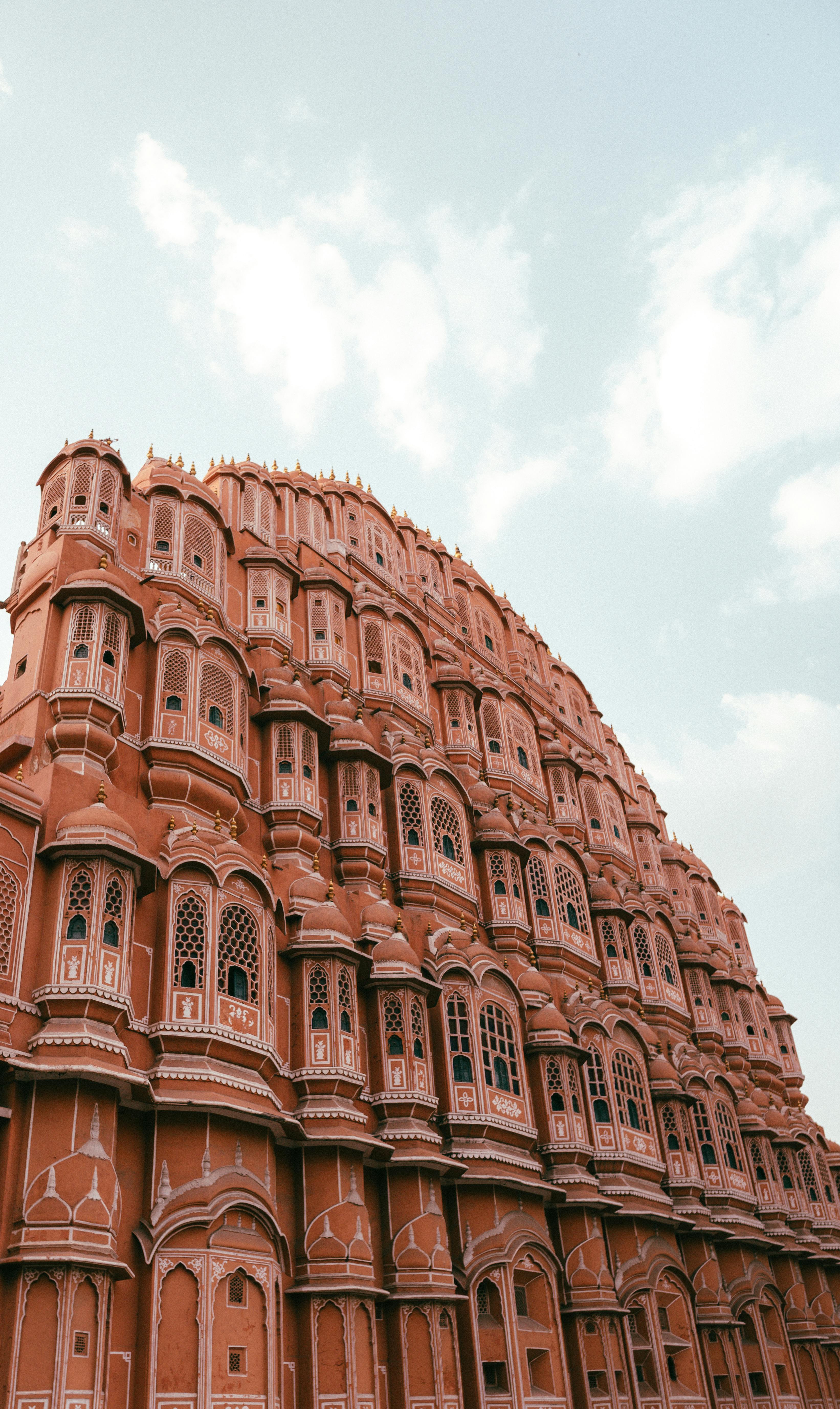Low Angle Shot of Palace of Winds during Daytime · Free Stock Photo