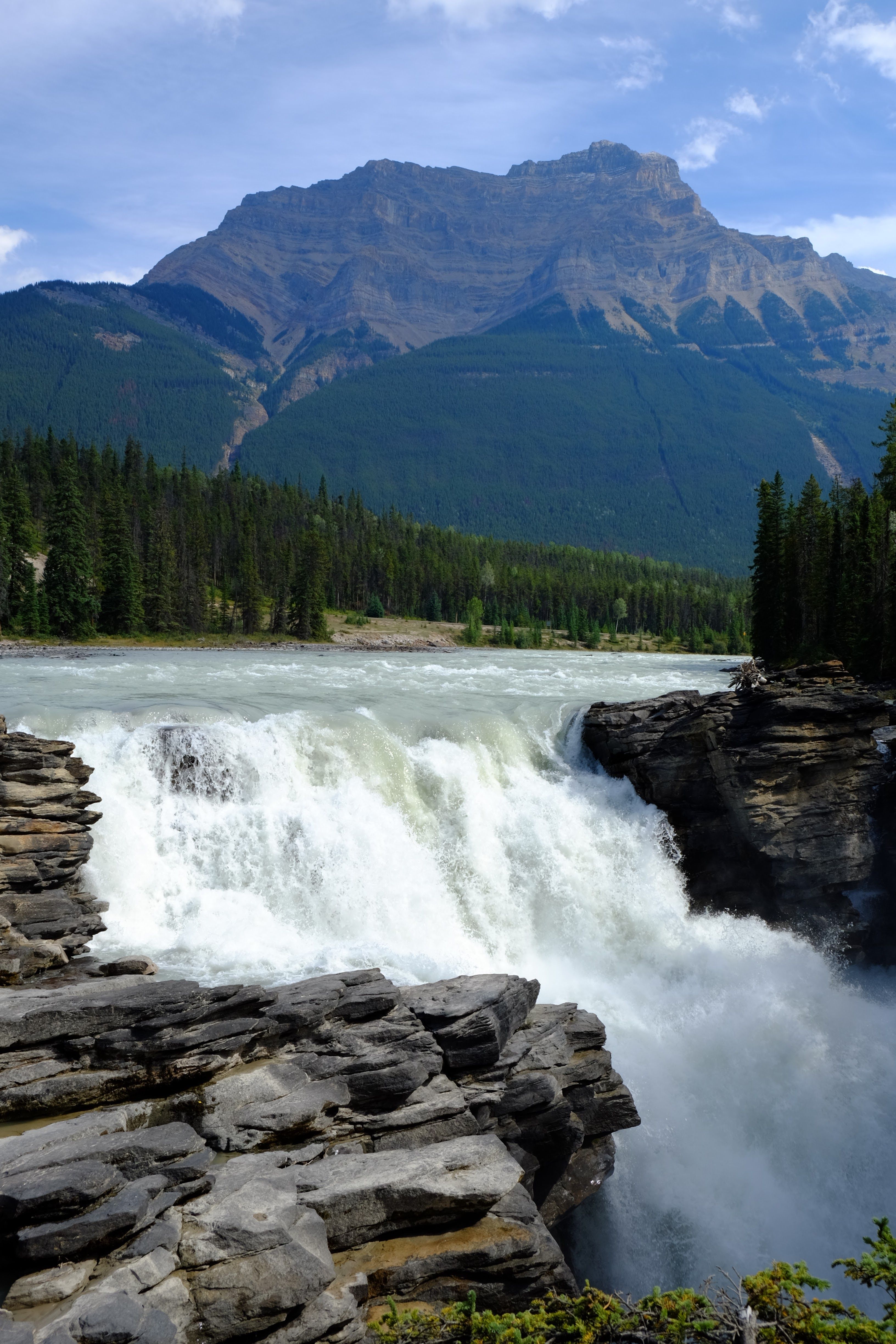 Scenic View Of Waterfalls · Free Stock Photo