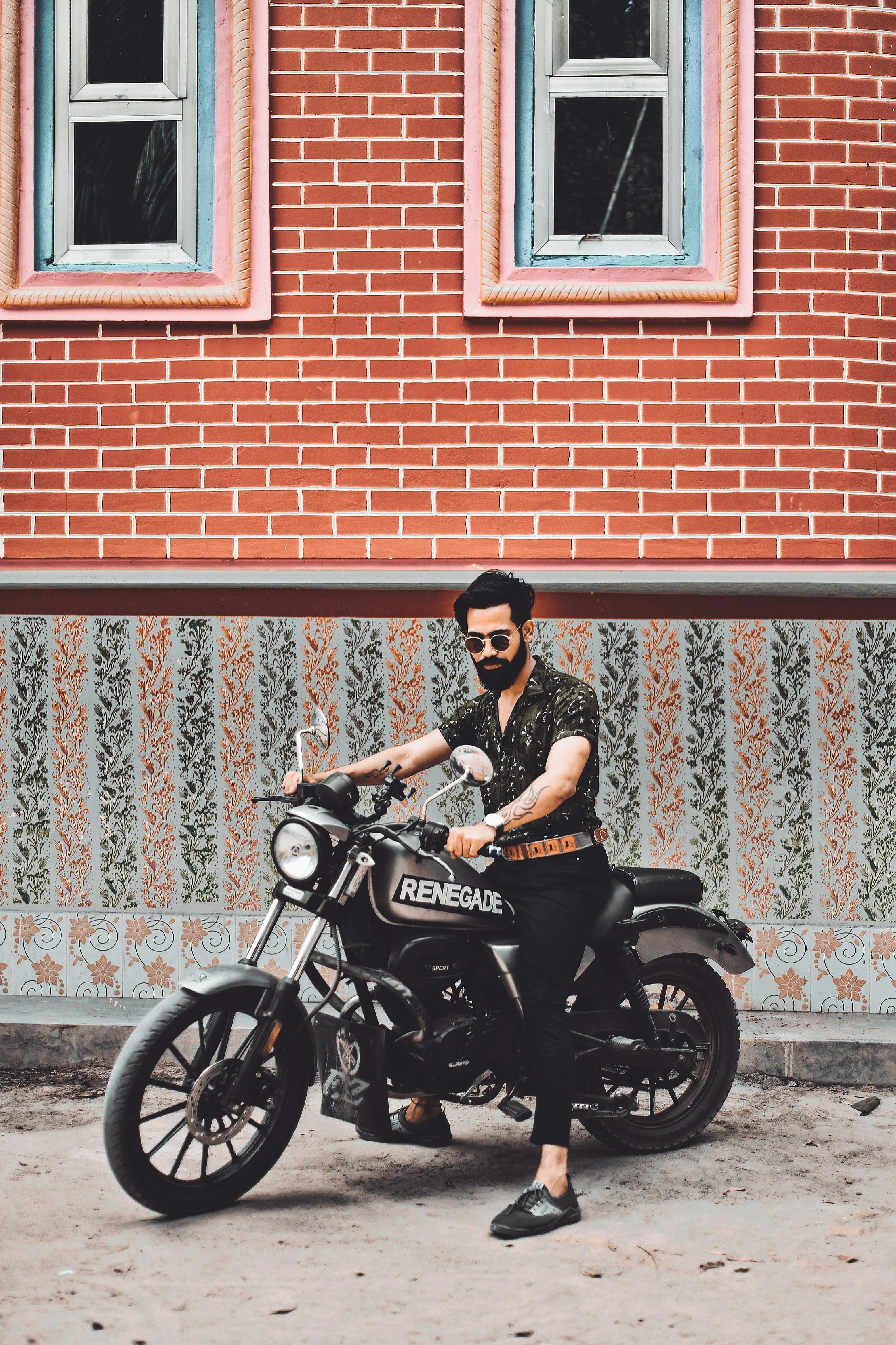 Bearded Bikers Photos, Download The BEST Free Bearded Bikers Stock ...