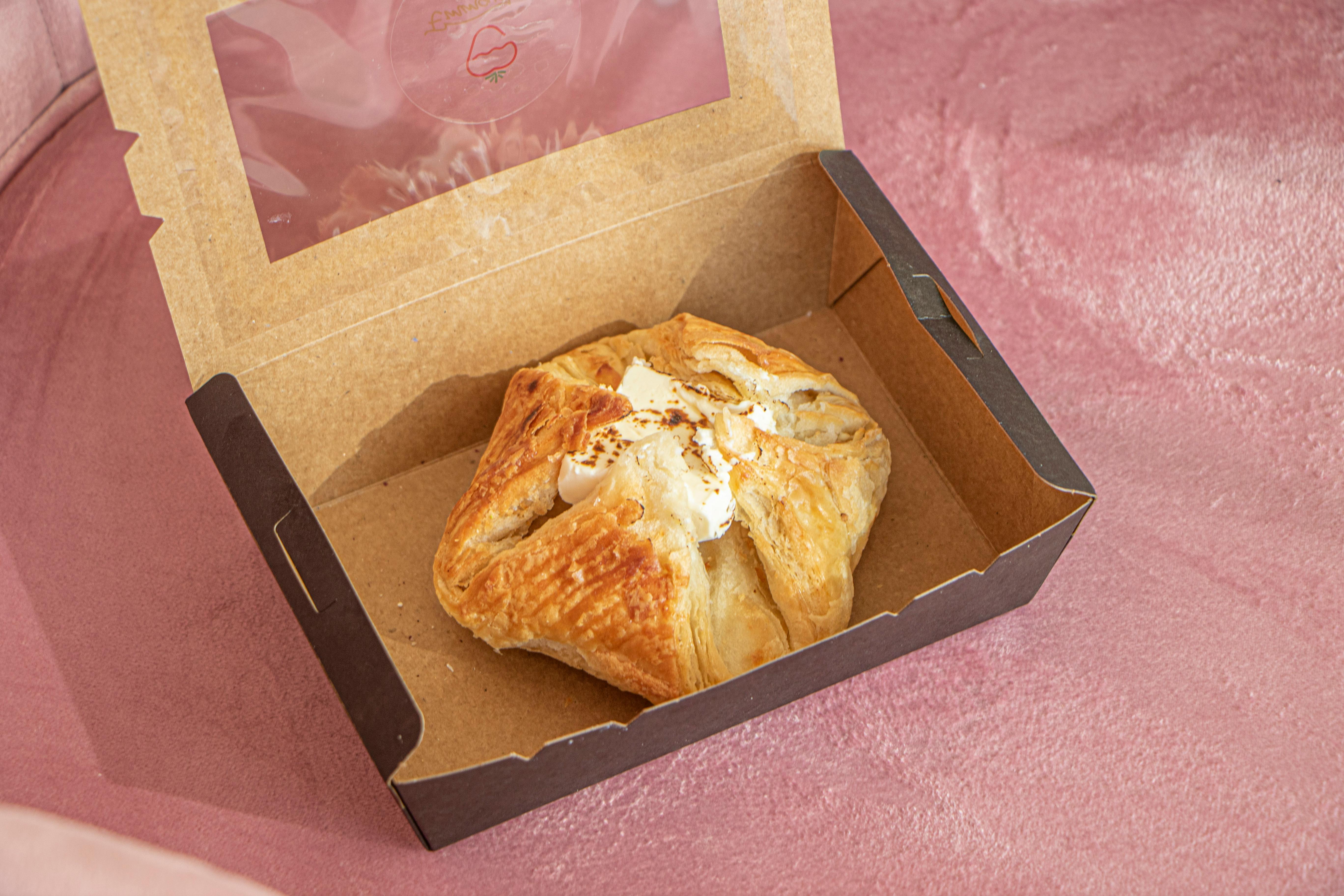 Pastry in a Cardboard Box · Free Stock Photo