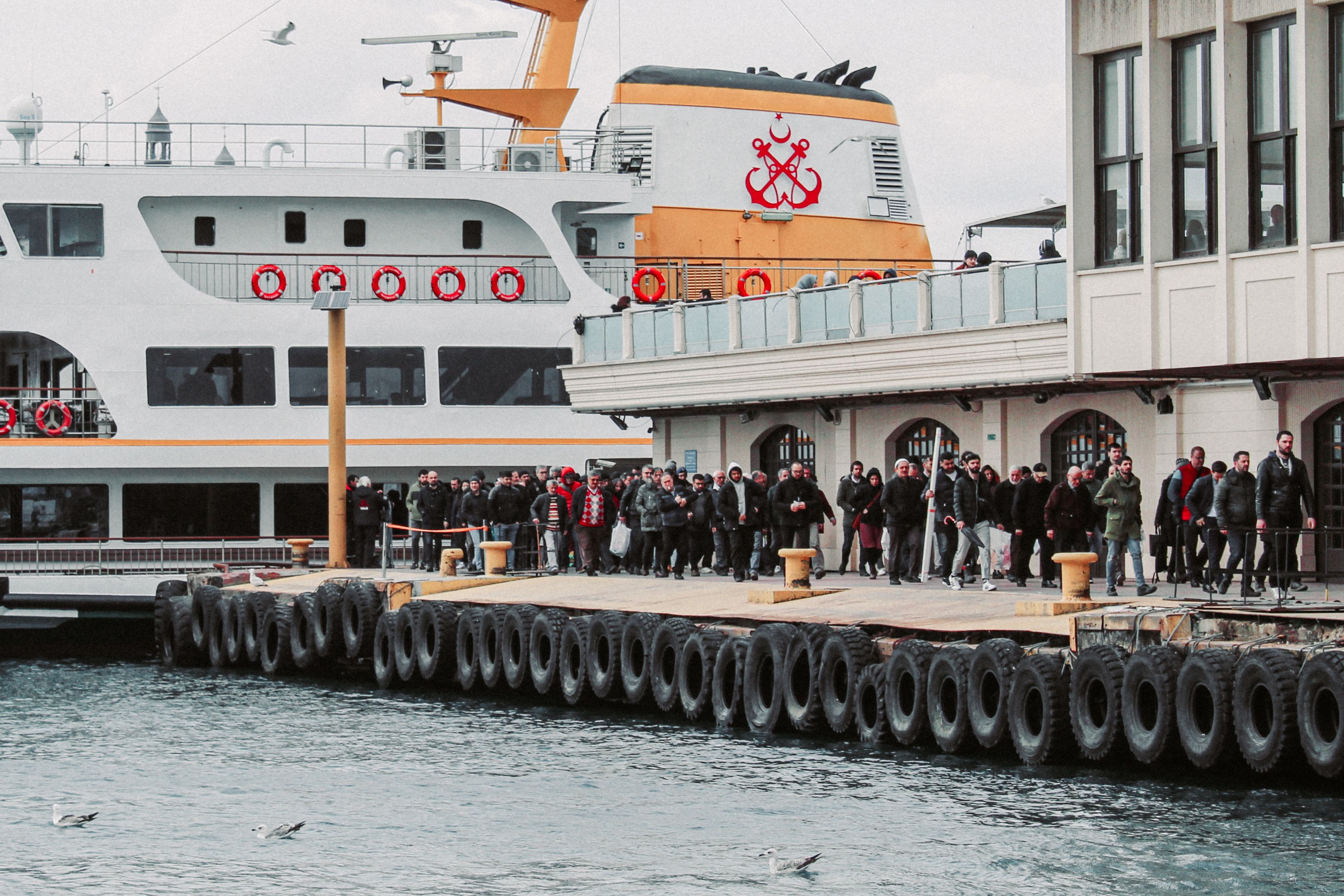 People Standing on Dock · Free Stock Photo