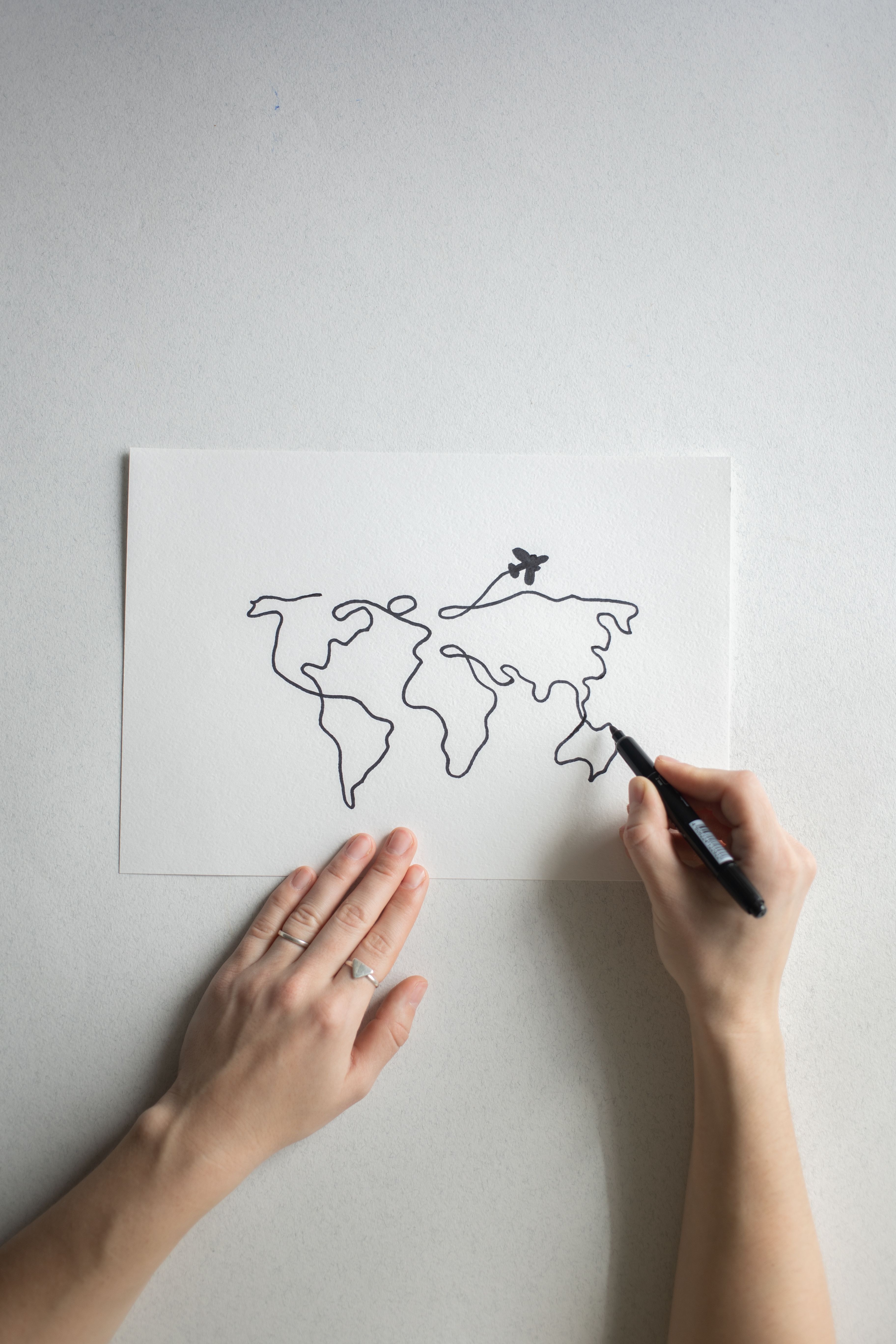 A Person Editing the Documents · Free Stock Photo