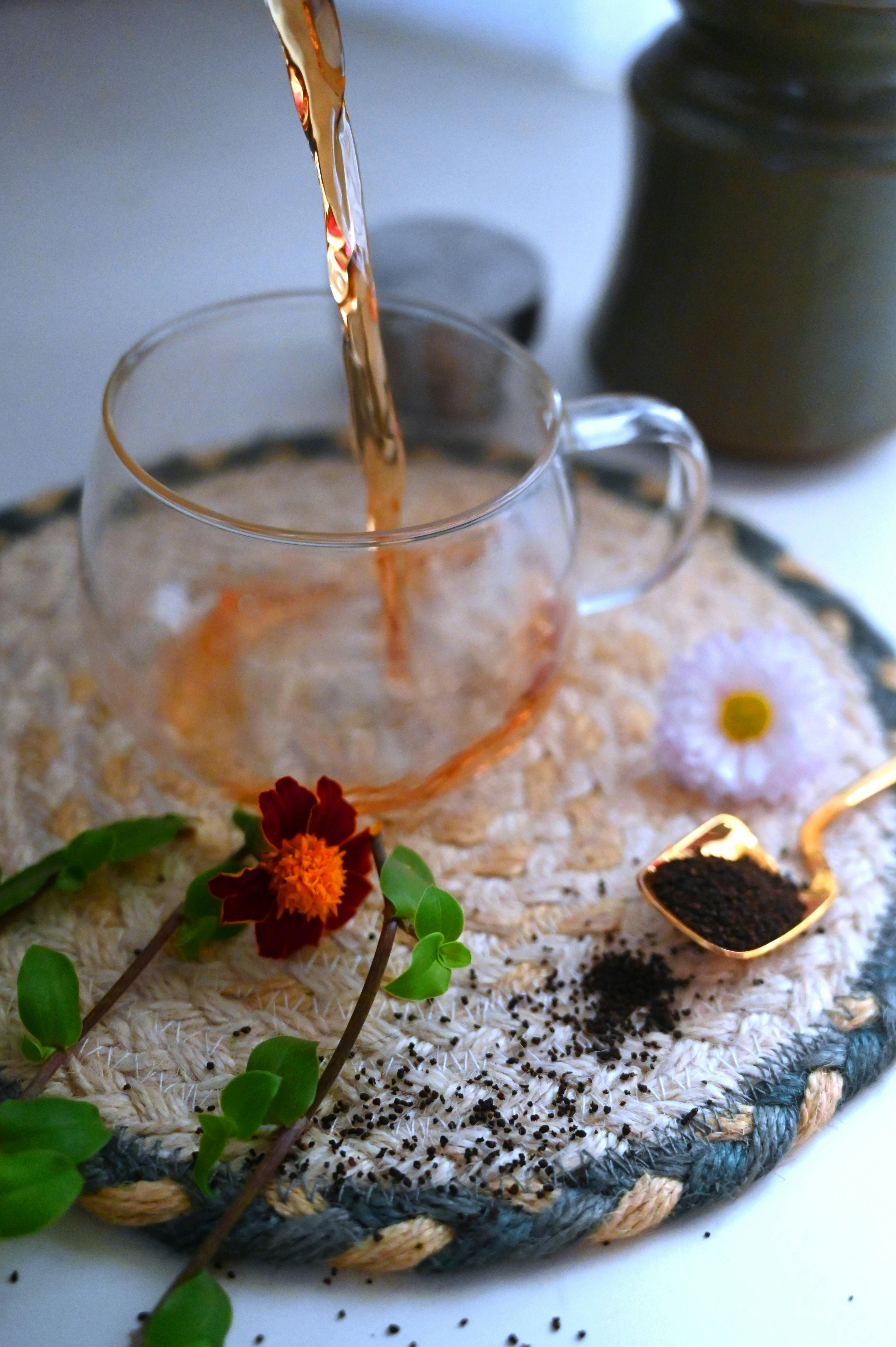 Person Pouring Tea · Free Stock Photo