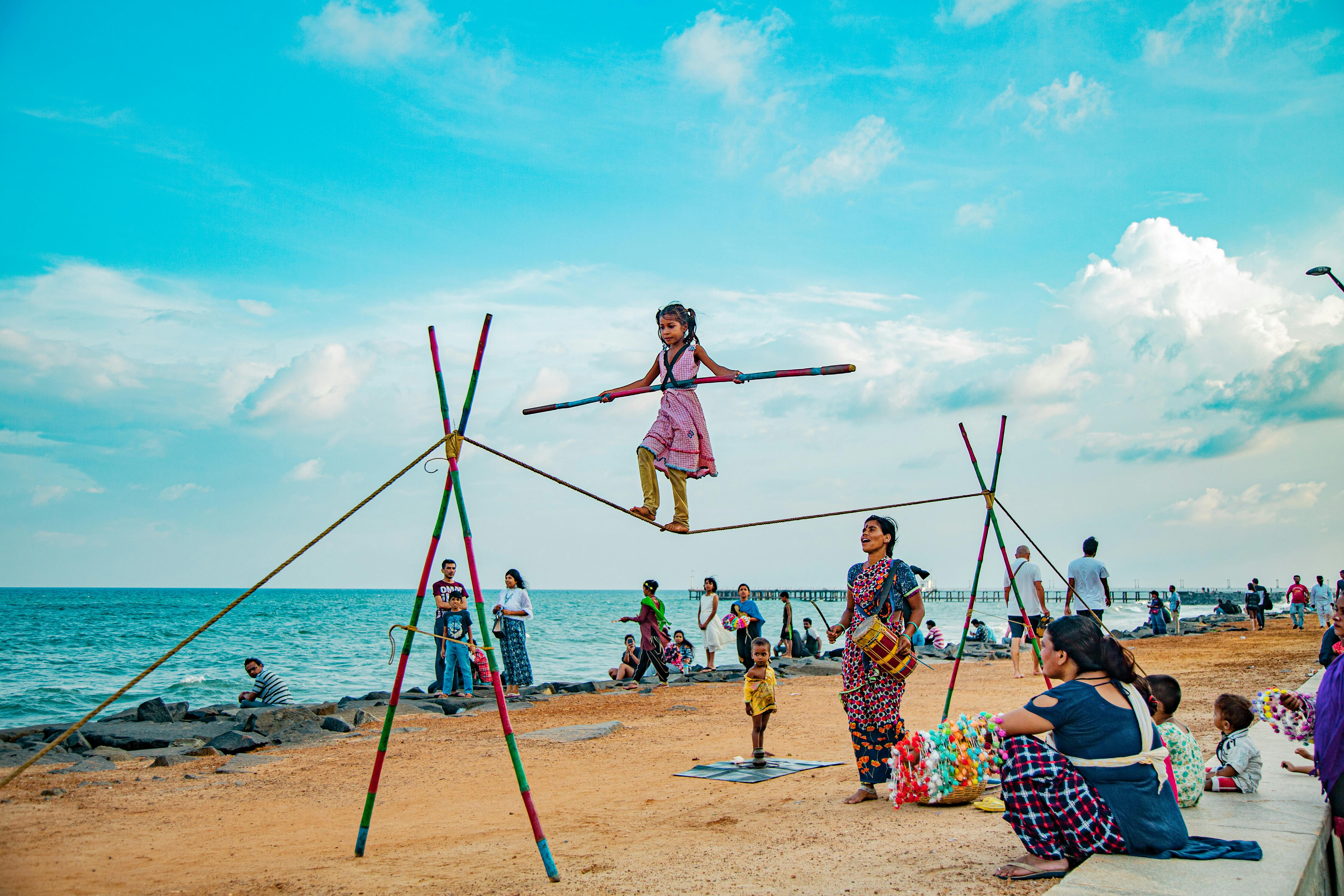 Rope Balance Walking Photos, Download The BEST Free Rope Balance ...