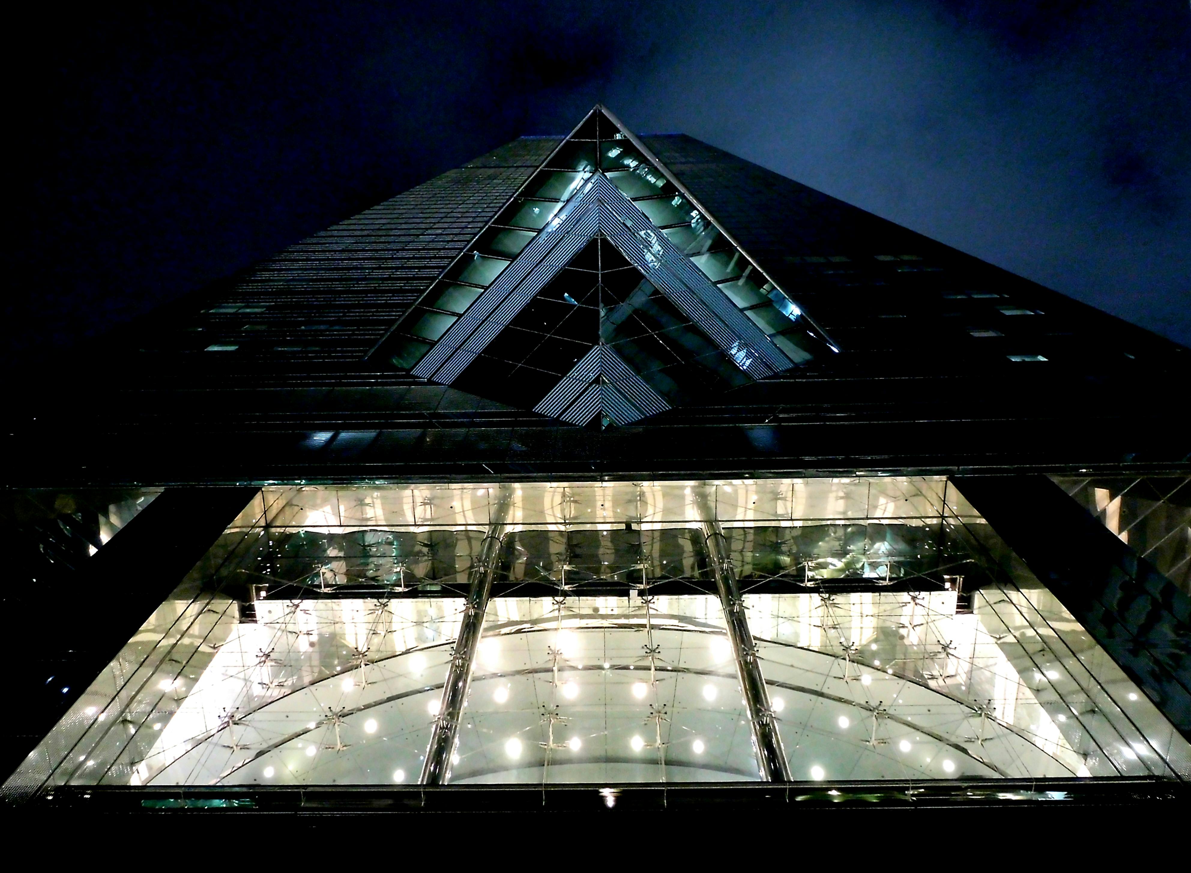 Photo of Building during Night Time · Free Stock Photo